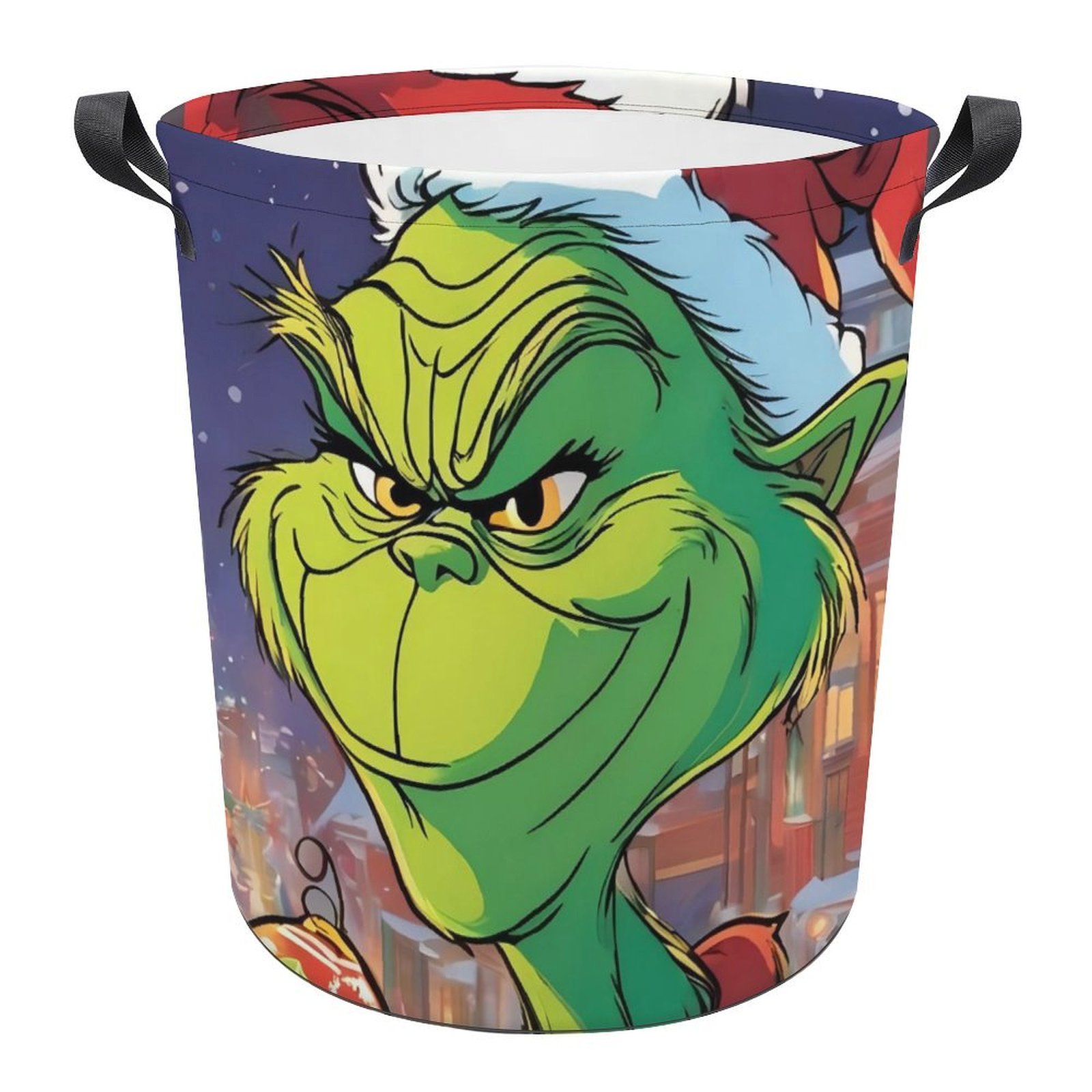 Grinch Laundry basket gift toy storage foldable wardrobe suitable for ...