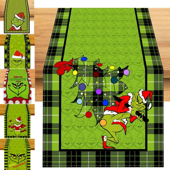 Grinch Tablecloth