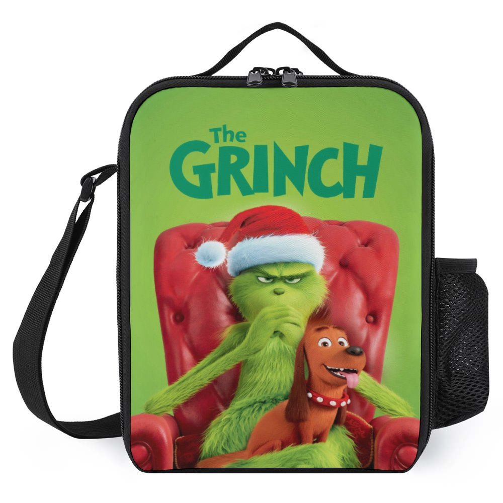Grinch Lunch Bag Insulated, Lunch Box Bag, Reusable Lunch Tote Bag ...