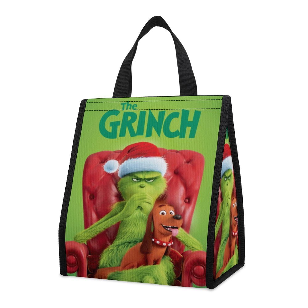 Grinch Lunch Bag Insulated, Lunch Box Bag, Reusable Lunch Tote Bag ...