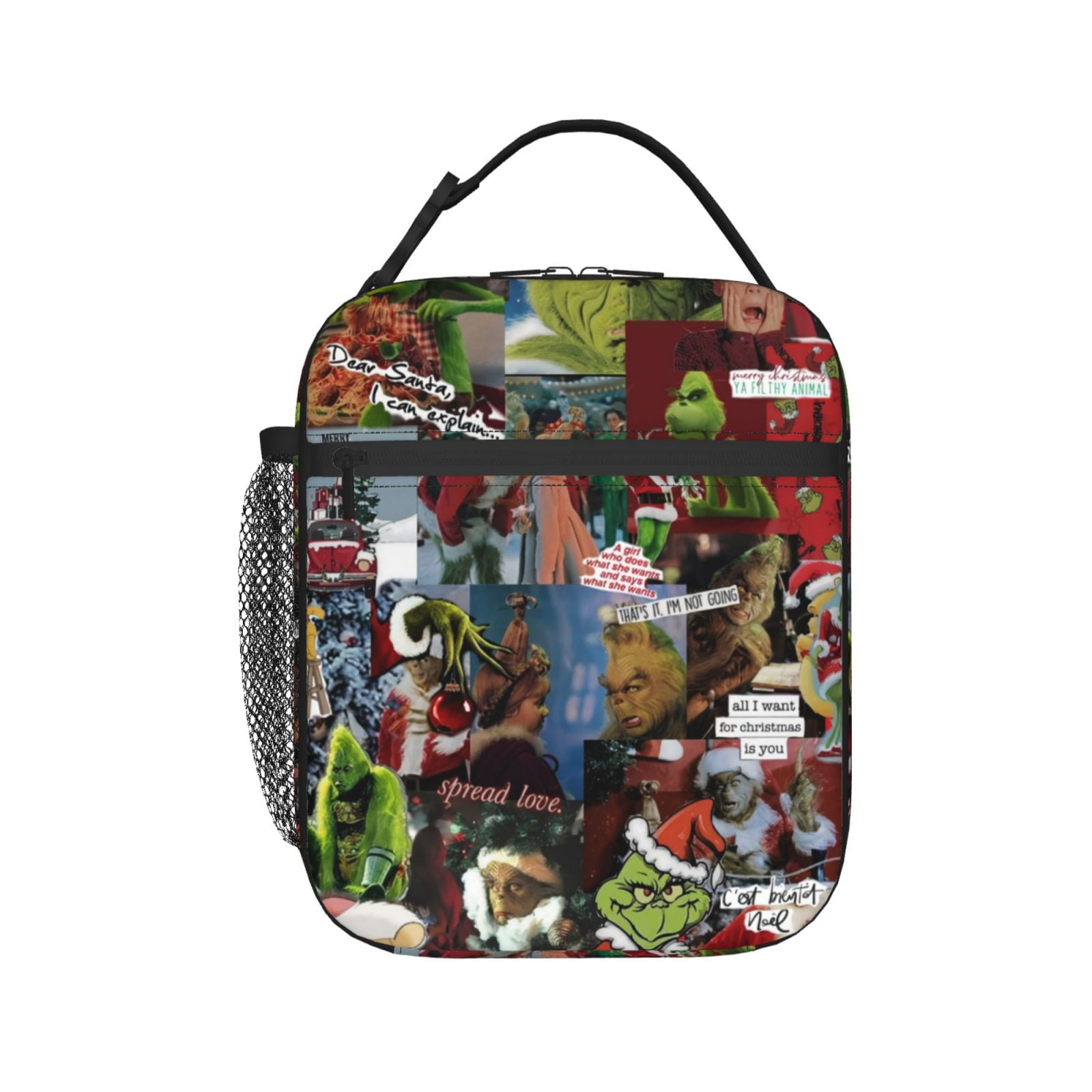 Grinch Lunch Box,Grinch Lunch Bag,Insulated Lunch Bag,Lunch Bags ...