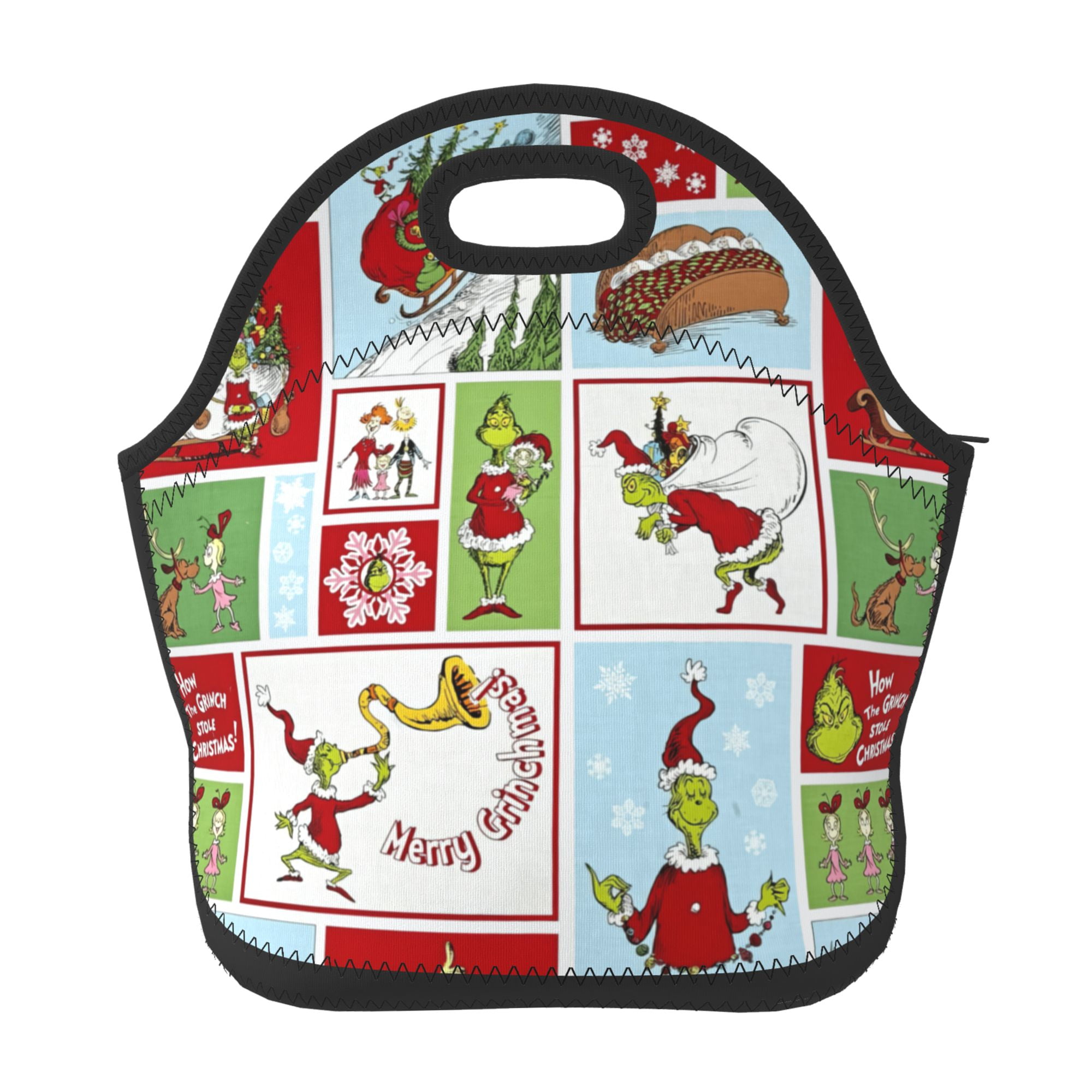 GrincLunch Box Lunch Bag Insulated Neoprene Leakproof Reusable ...