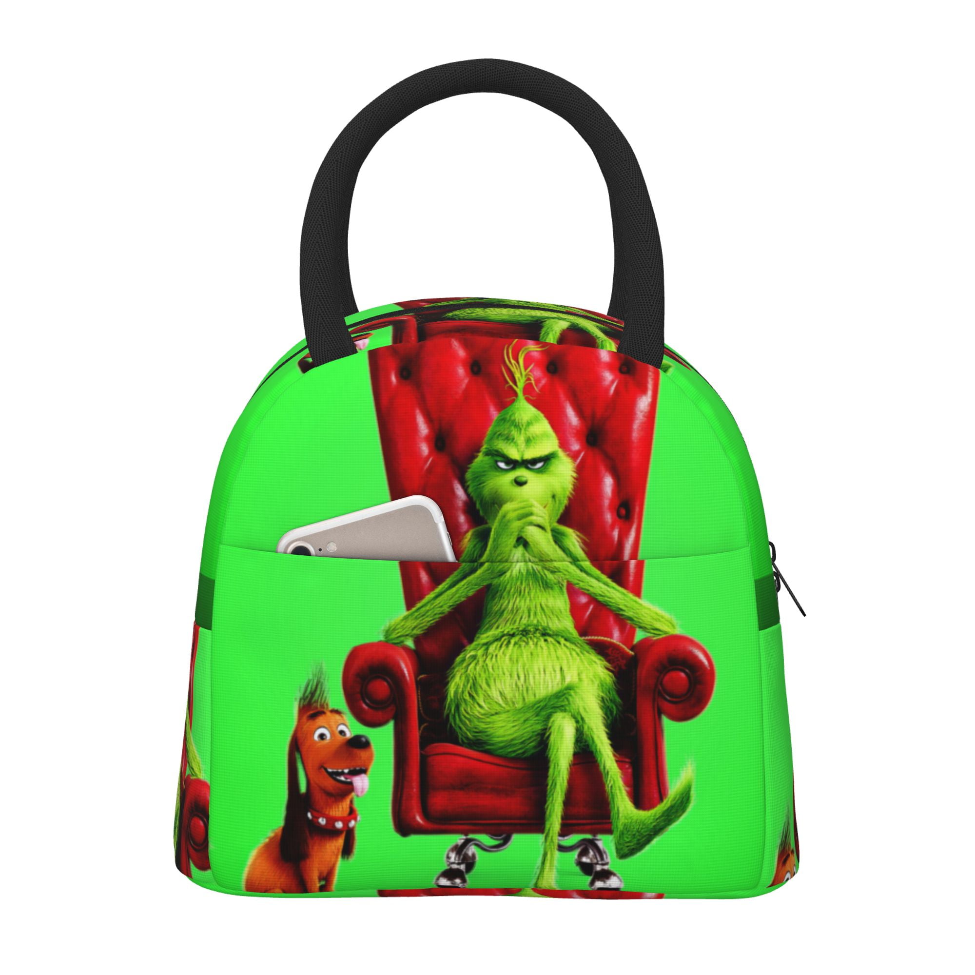 GrincLunch Box Lunch Bag Large Portable Leakproof Reusable Insulated ...