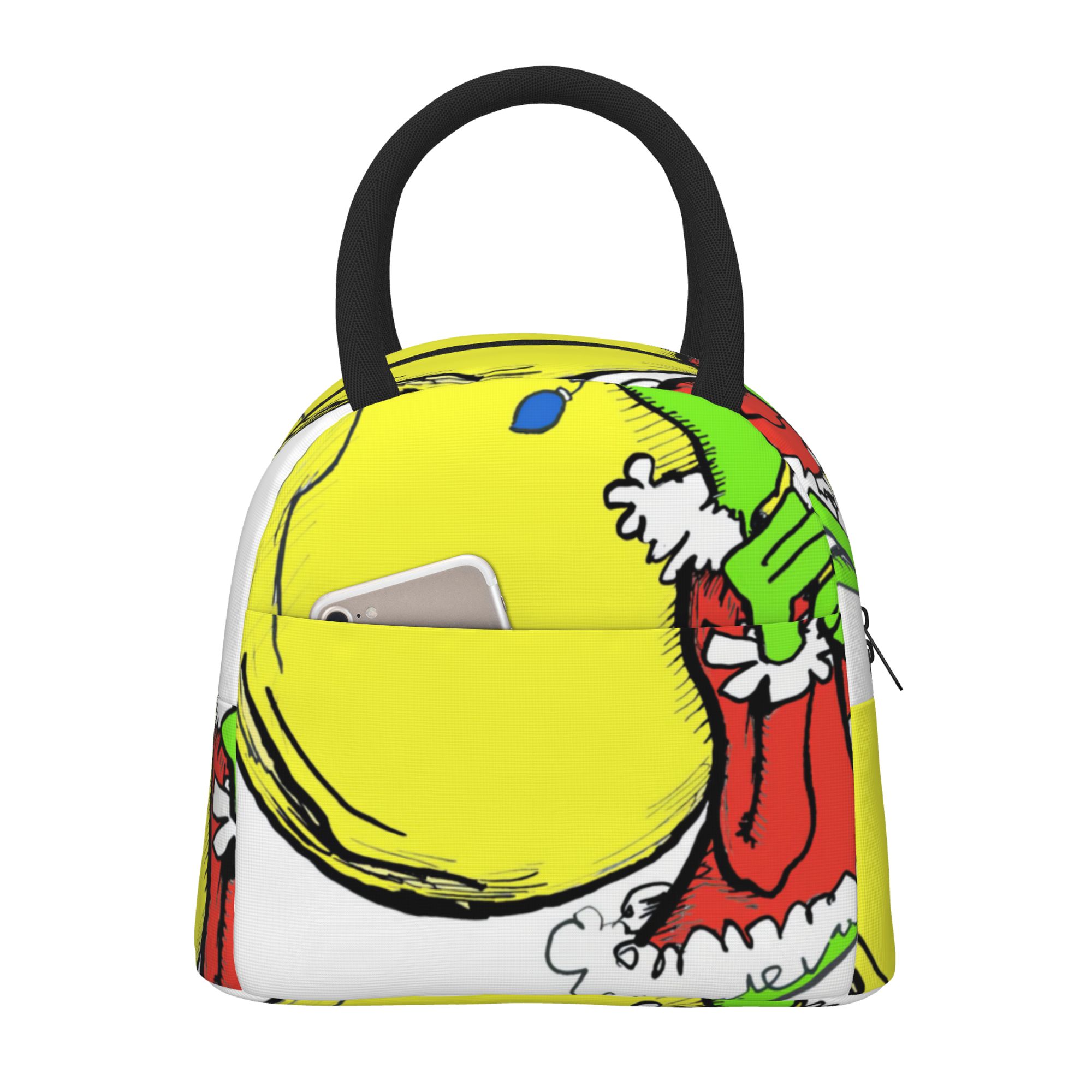 GrincLunch Box Lunch Bag Large Portable Leakproof Reusable Insulated ...