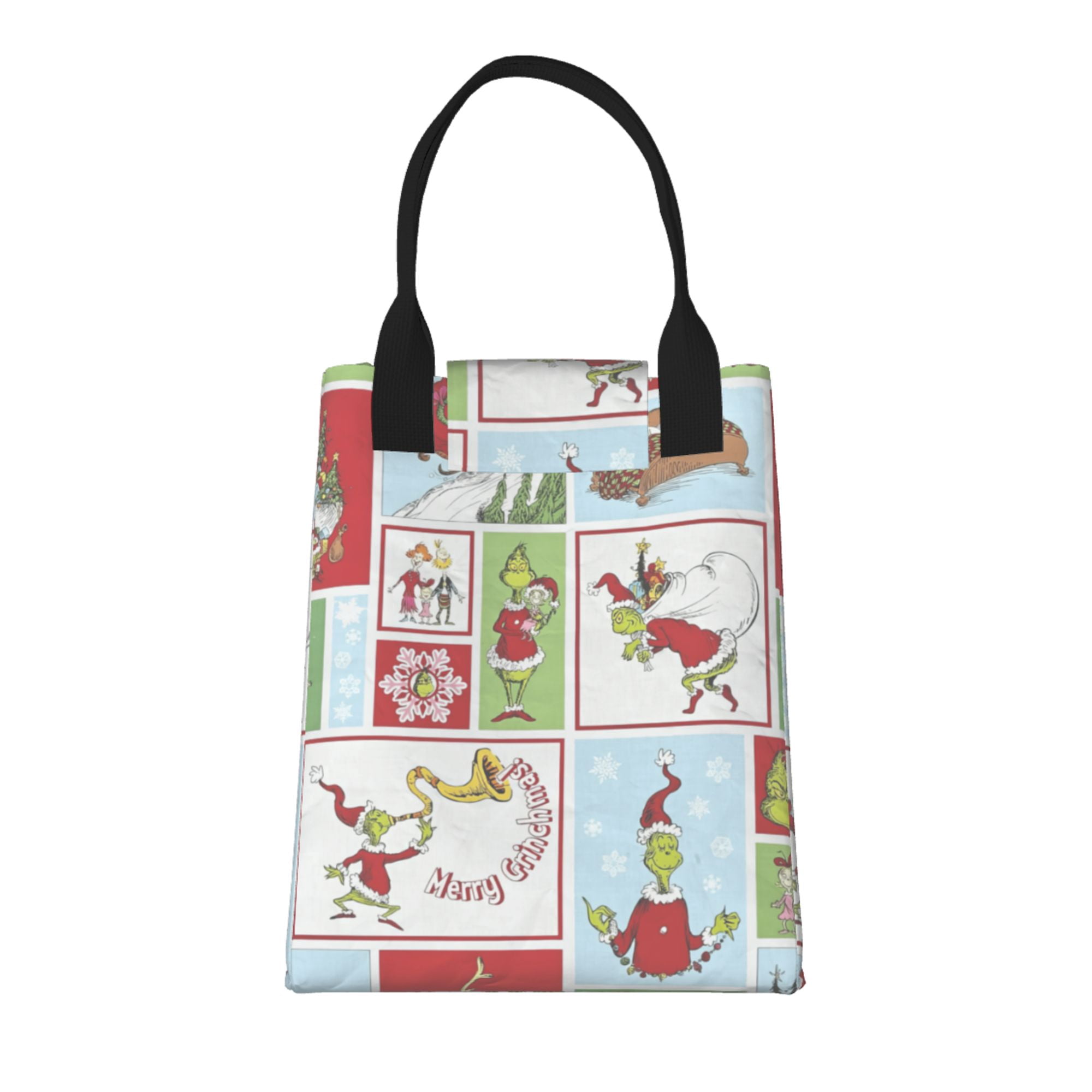 GrincLunch Box Lunch Bag Paper Reusable Leakproof Reusable Insulated ...