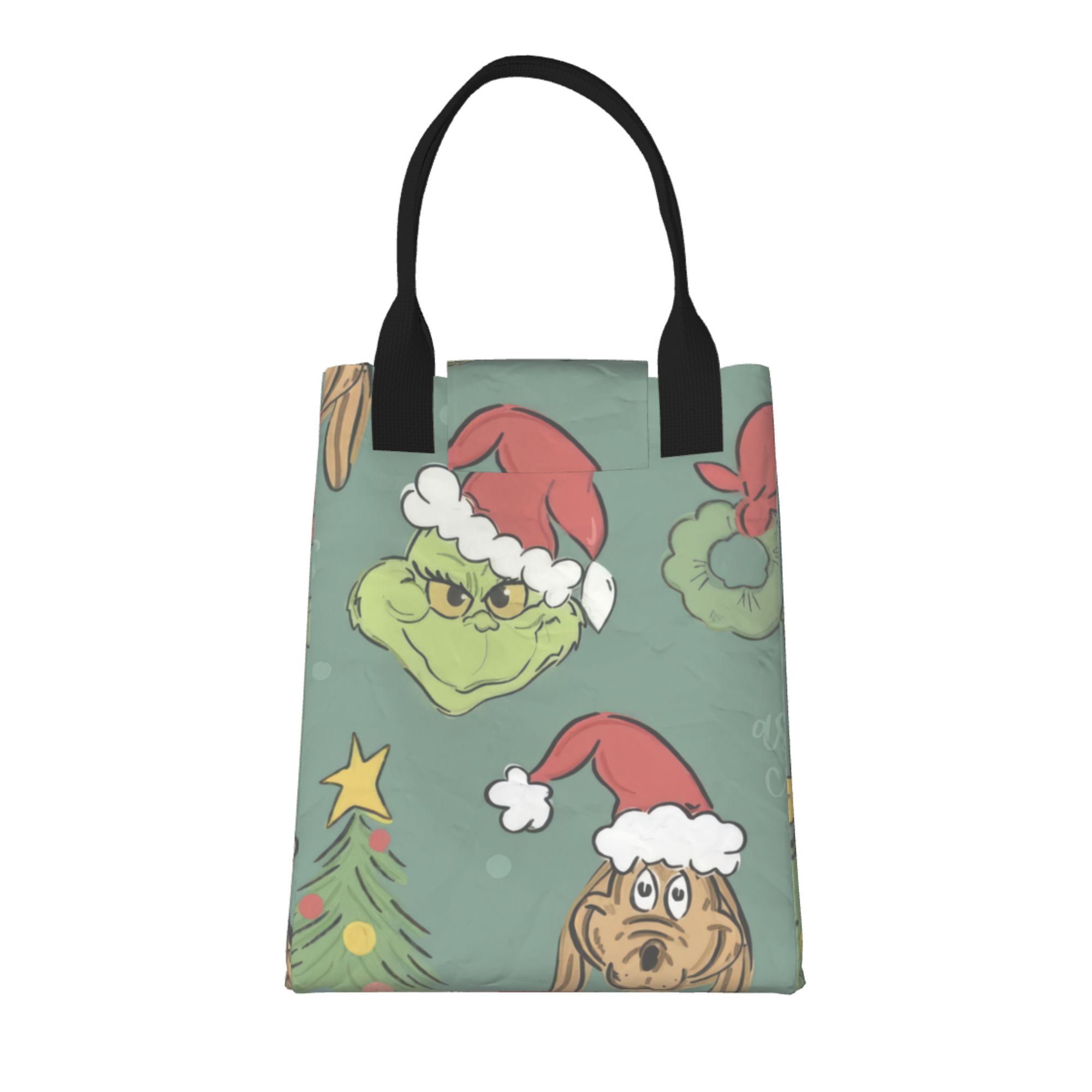 Grinc Lunch Box Lunch Bag Paper Reusable Leakproof Reusable Insulated ...