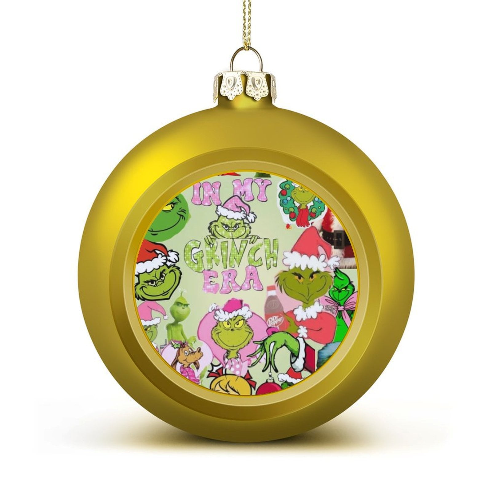 Grinch Merry Christmas Christmas Large Ball Ornaments for Tree ...