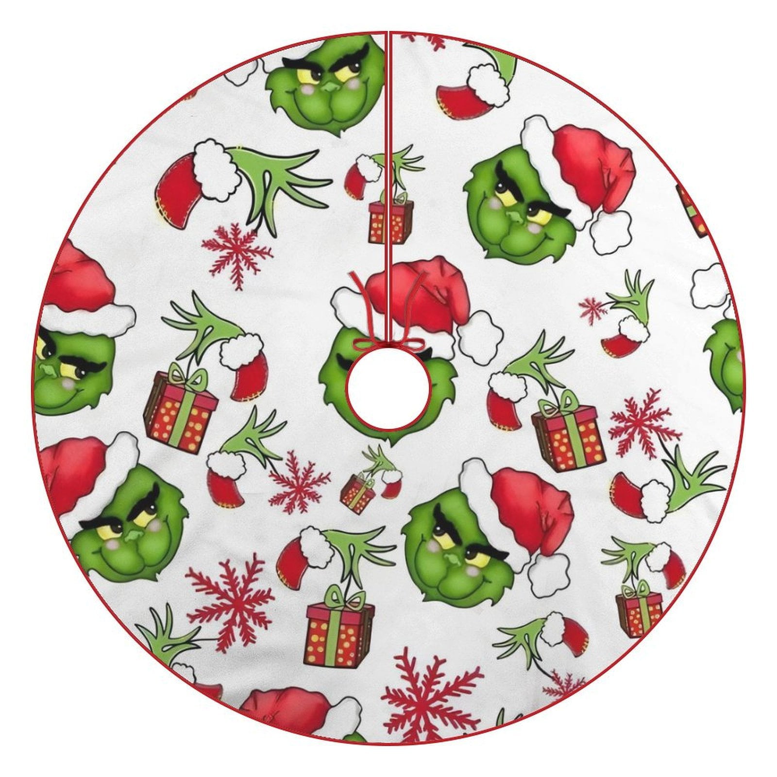 Grinch Merry Christmas Large Merry Christmas Tree Skirt, Funny Soft ...