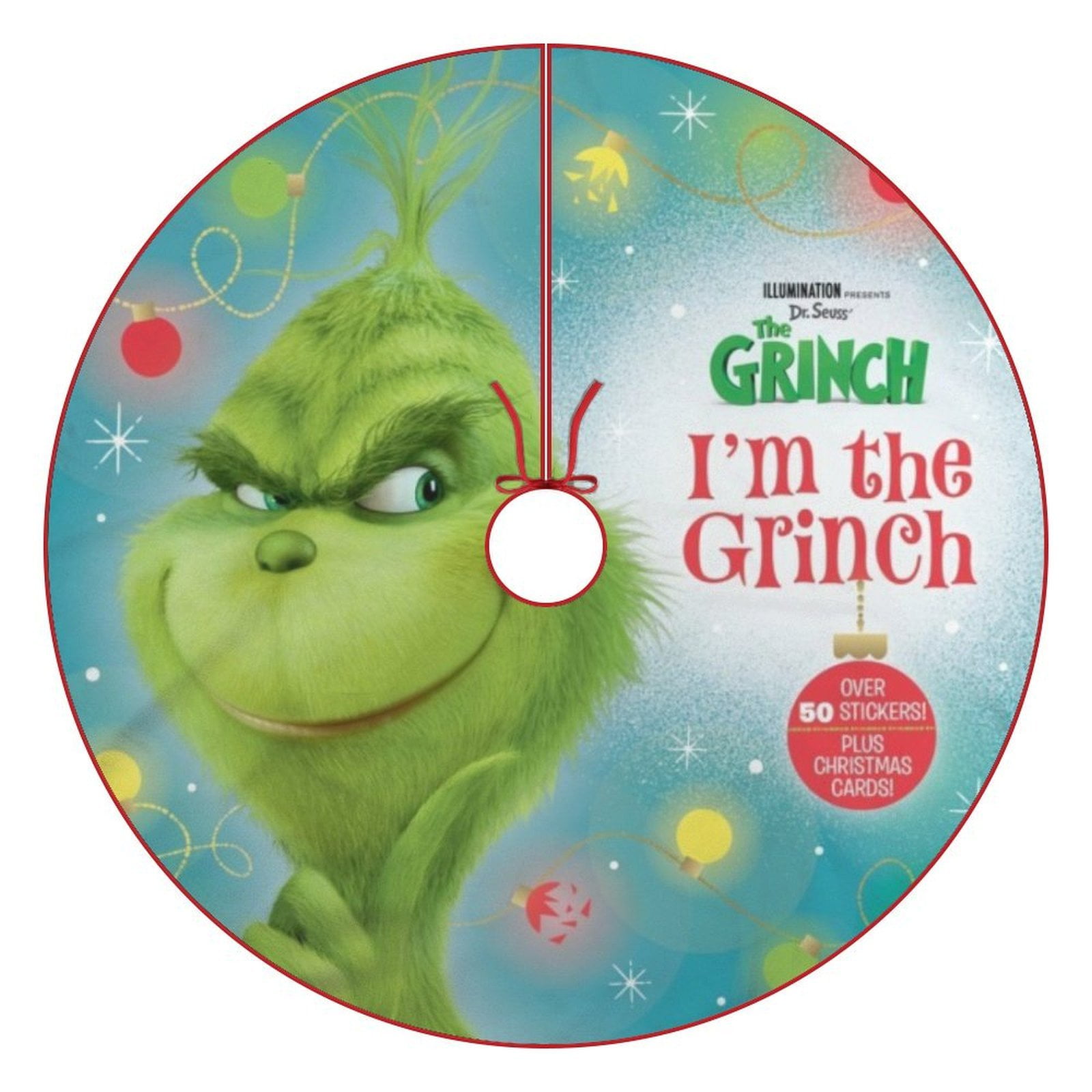 Grinch Merry Christmas Large Merry Christmas Tree Skirt, Funny Soft ...