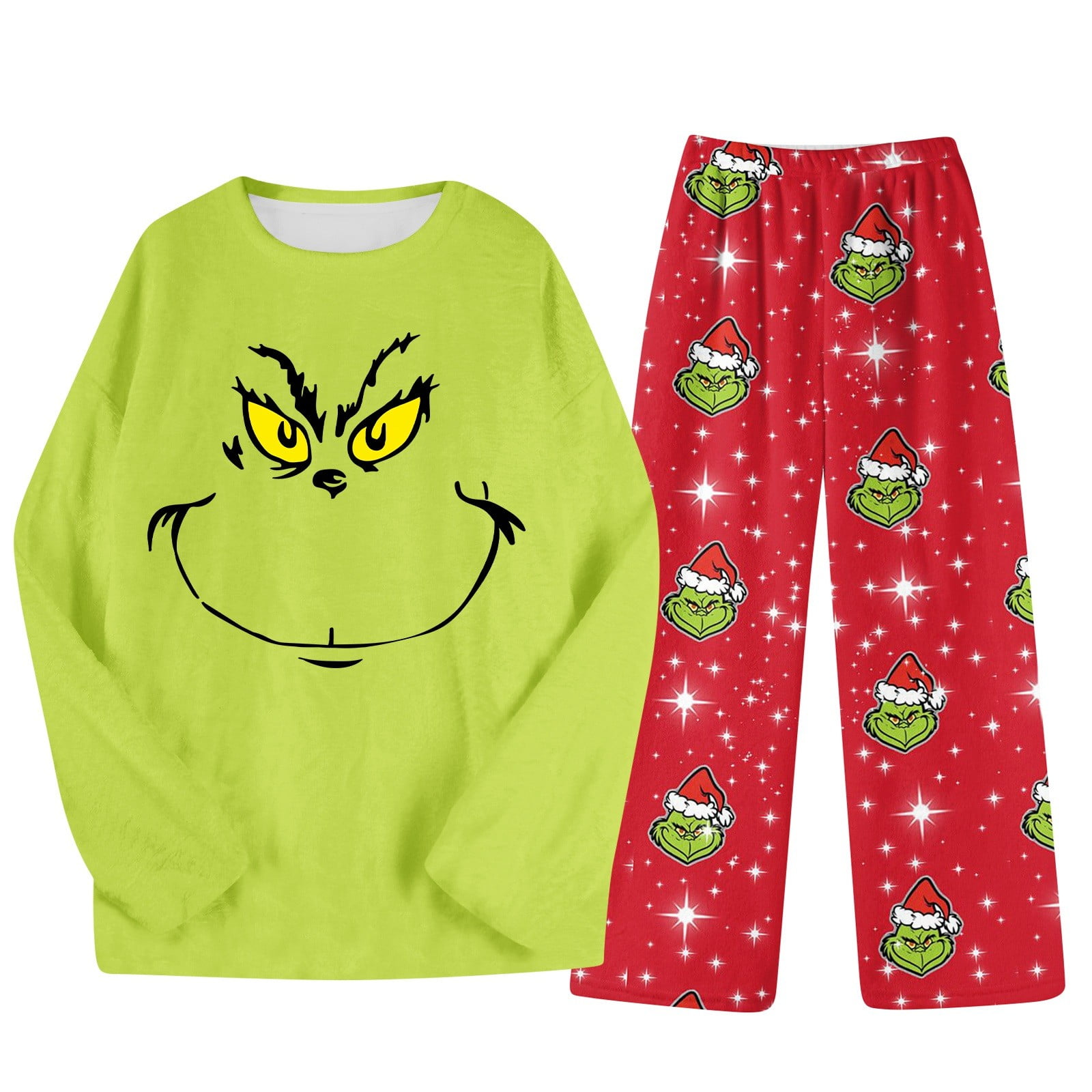 Grinch Pajama Christmas Pajama Grinch Pajamas Kids Grinch Pajamas Women ...