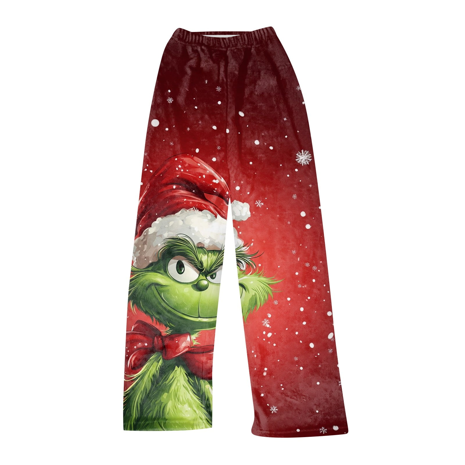 Grinch Pajama Pants Christmas Pajama Pants Holiday Elastic Waist ...