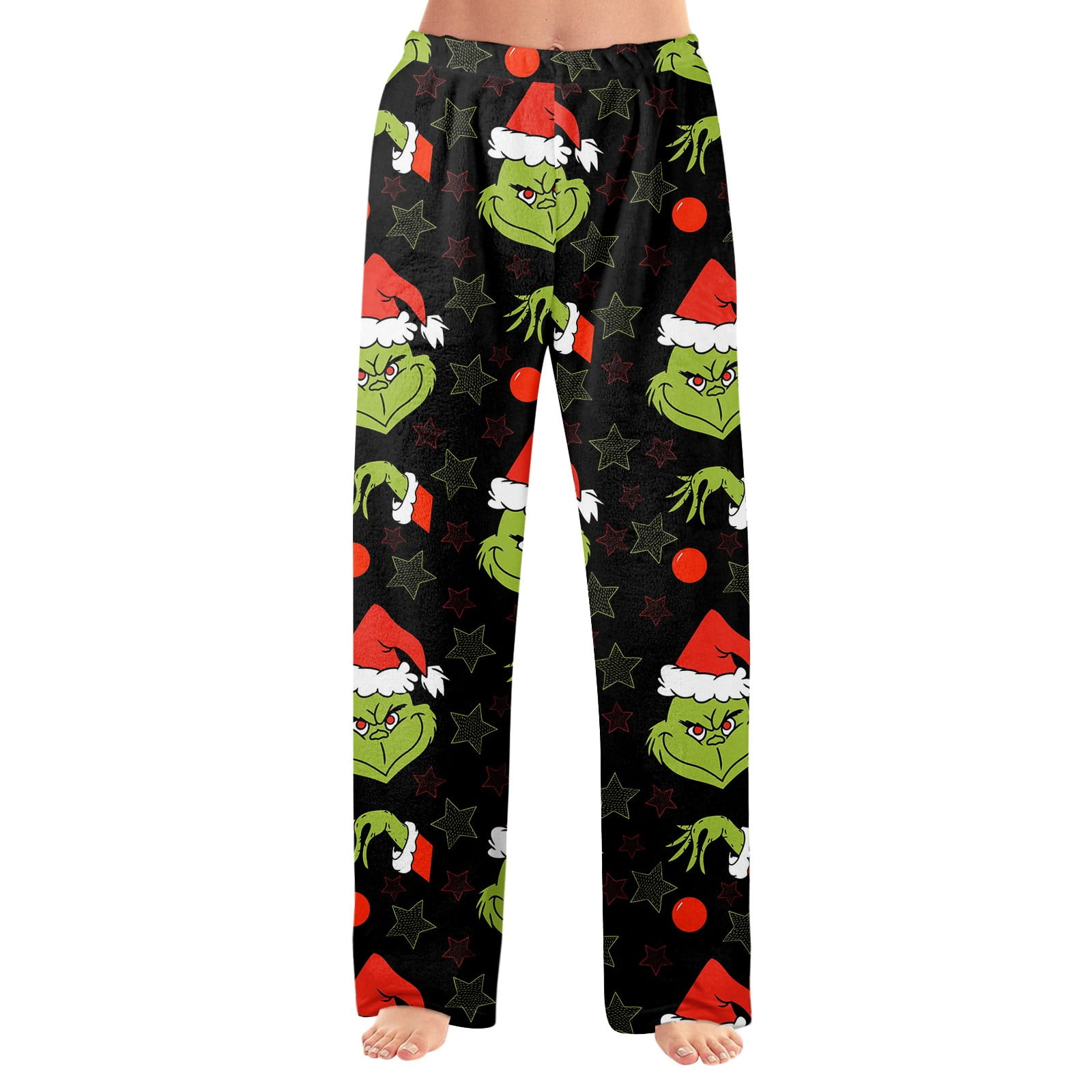 Grinch Pajama Pants Festive Christmas Pajama Pants for Women and Men ...