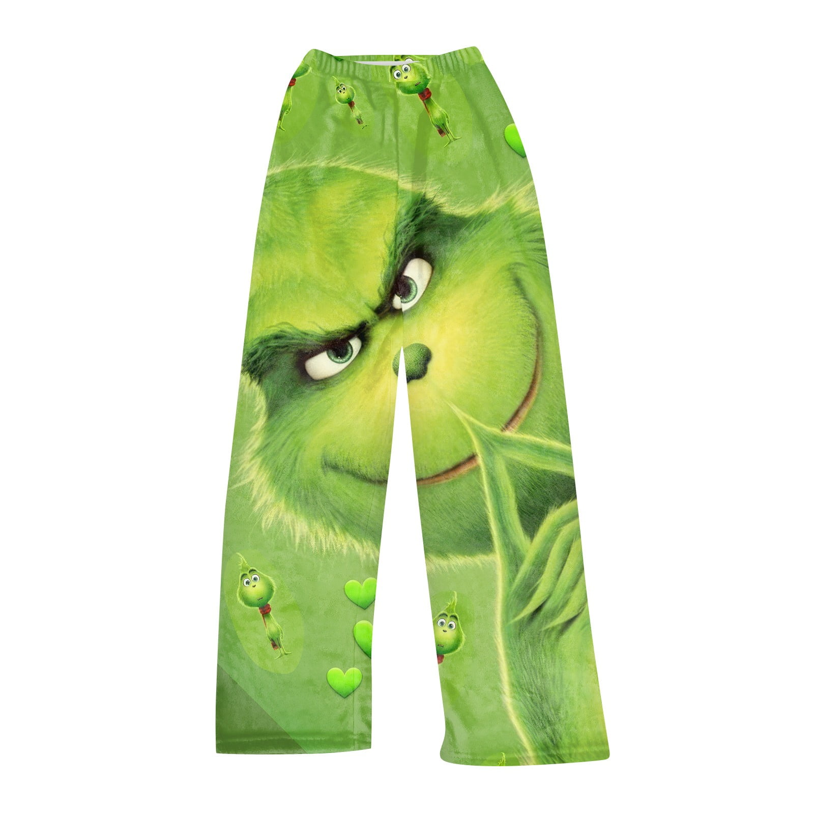 Grinch Pajama Pants Festive Christmas Pajama Pants with Holiday ...
