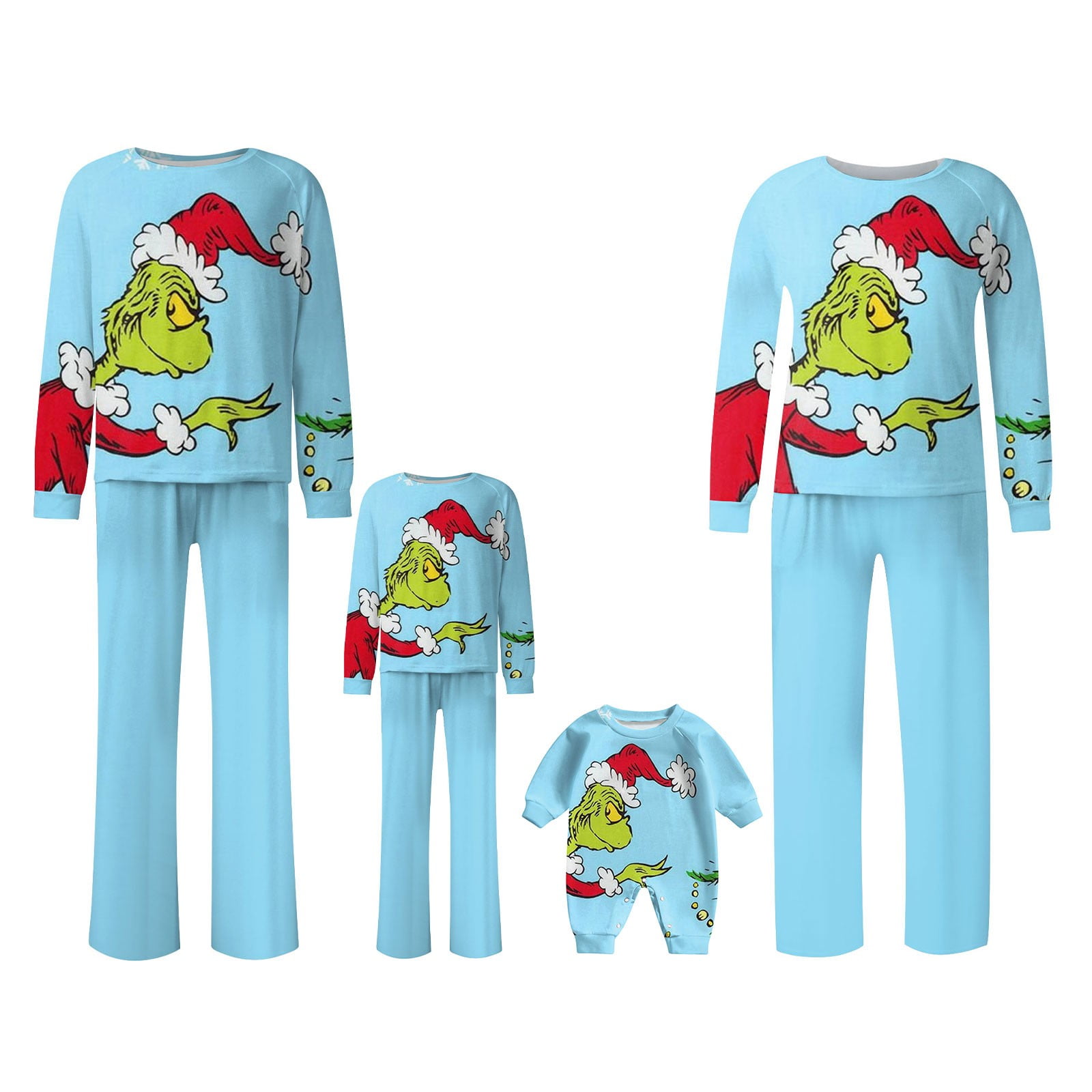 Grinch Pajamas! Family Christmas Pajamas Grinch! Grinch Matching Family ...