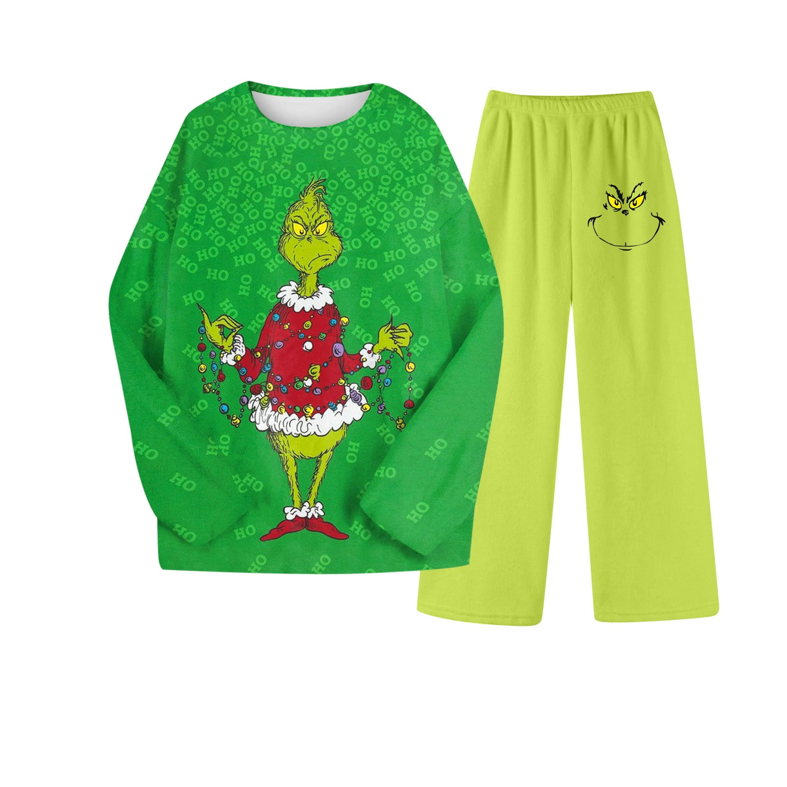 Grinch Pajamas For Family Grinch-Themed Family Matching Sets - Pajamas ...