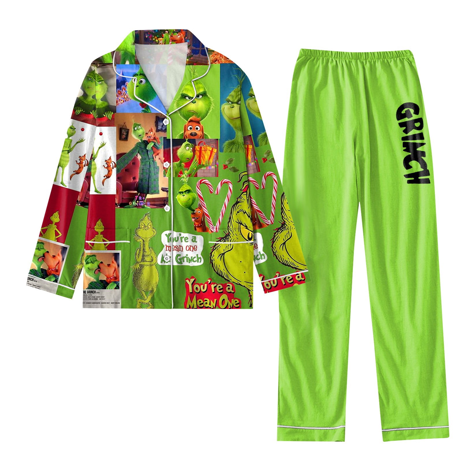 👗 Grinch Pajamas Clearance Grinch-Themed Family Matching Sets - Cozy ...