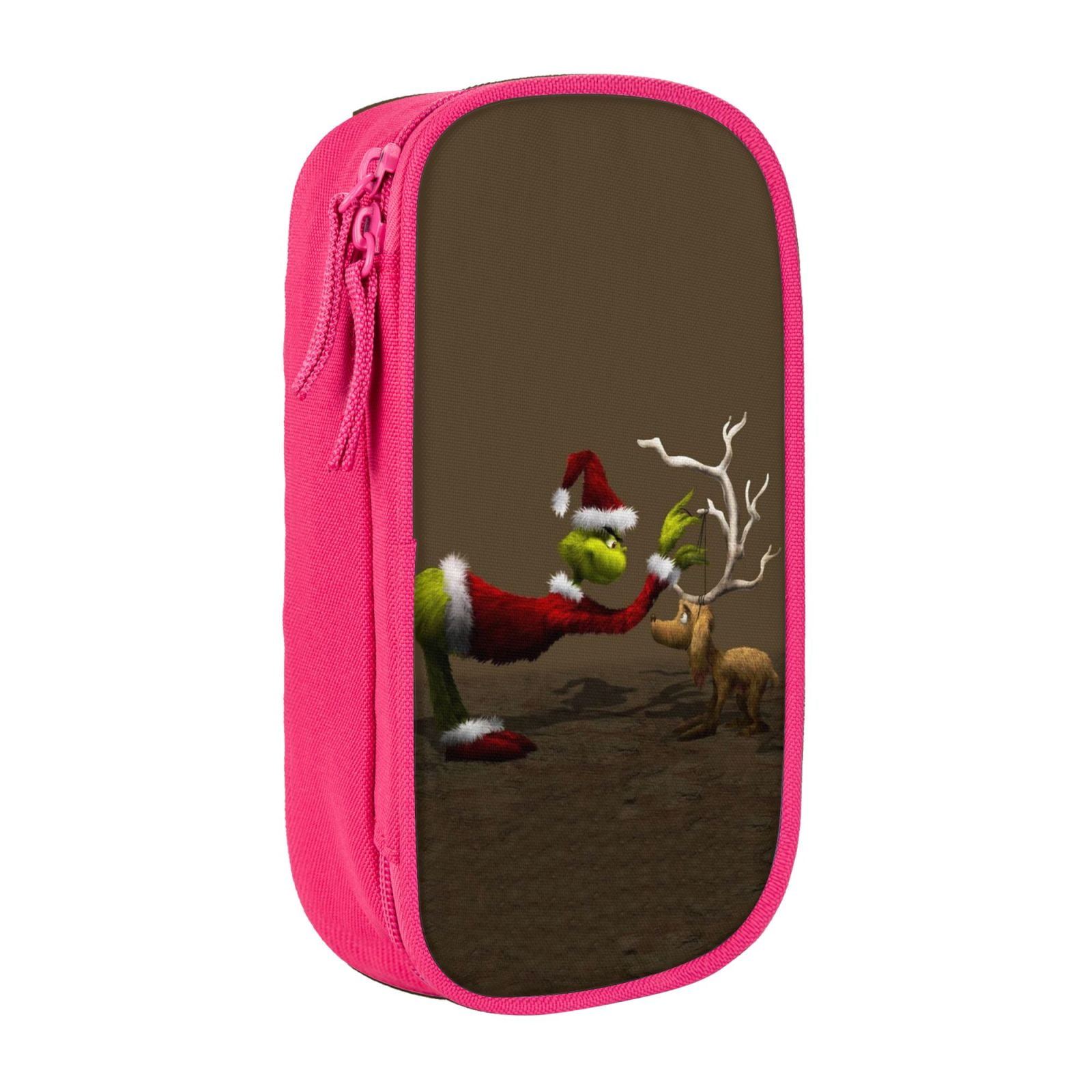 Grinch Pencil Case,Big Capacity Pencil Pouch Stationery Pen Bag,Storage ...