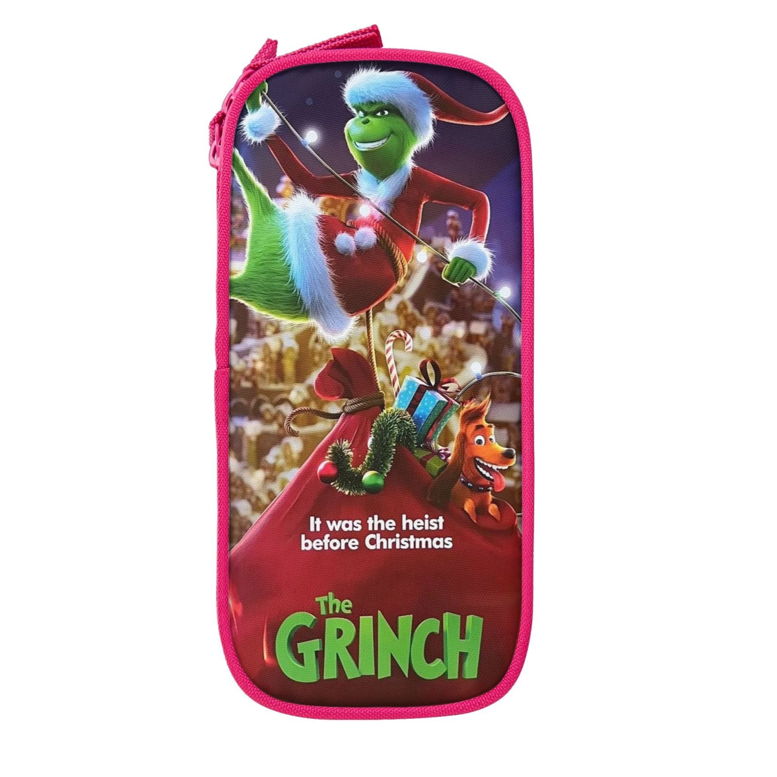 Grinch Pencil Case, Large Capacity Pencil Pouch, Aesthetic Zipper ...
