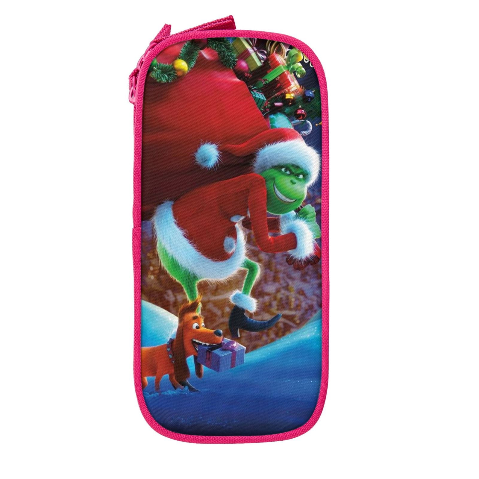 Grinch Pencil Case, Large Capacity Pencil Pouch, Aesthetic Zipper ...