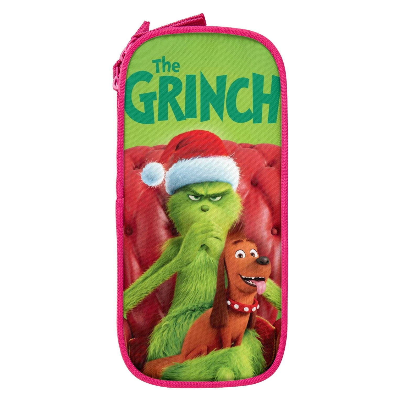 Grinch Pencil Case, Large Capacity Pencil Pouch, Aesthetic Zipper ...