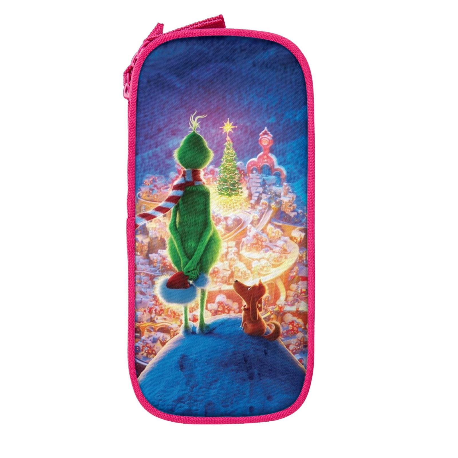 Grinch Pencil Case, Large Capacity Pencil Pouch, Aesthetic Zipper ...