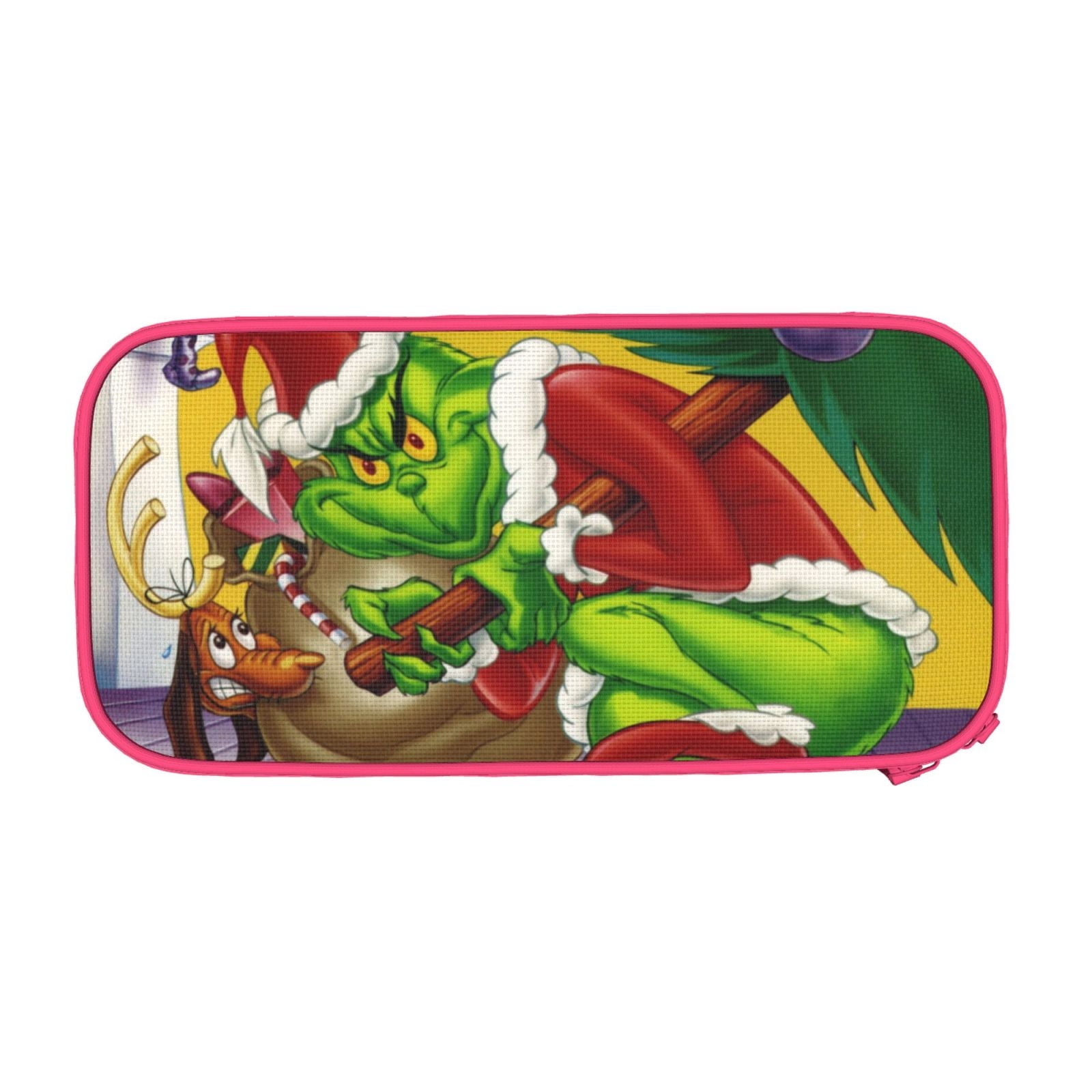 Grinch Pencil Case, Large Capacity Pencil Pouch, Aesthetic Zipper ...