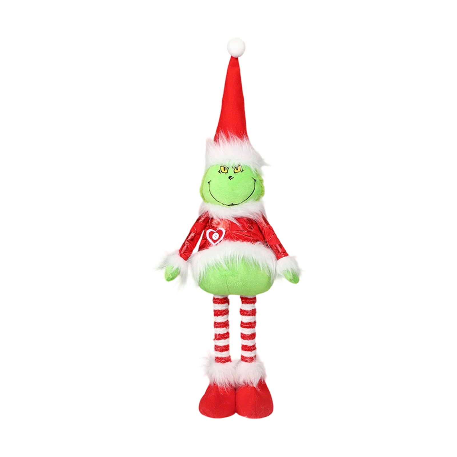 Grinch Plush Toy, Green Foam Doll for Children, Cartoon Character ...