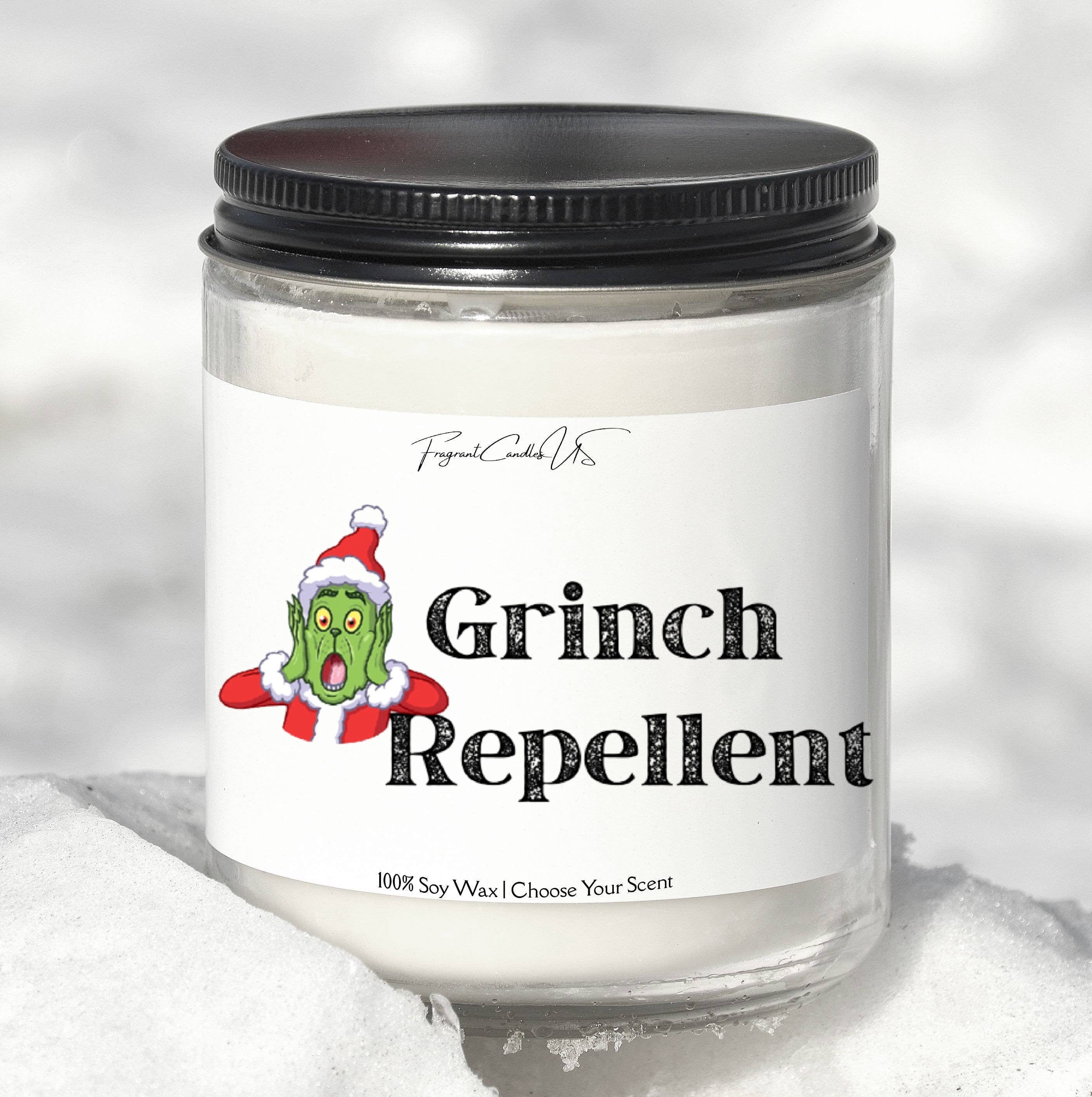 Grinch Repellent,THE GRINCH,the grinch candle,grinch stealing christmas ...