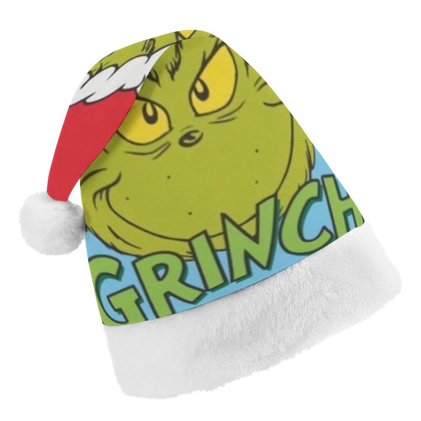 Grinch Santa Hat,Grinch Christmas Hat,Xmas Holiday Hat for Children ...