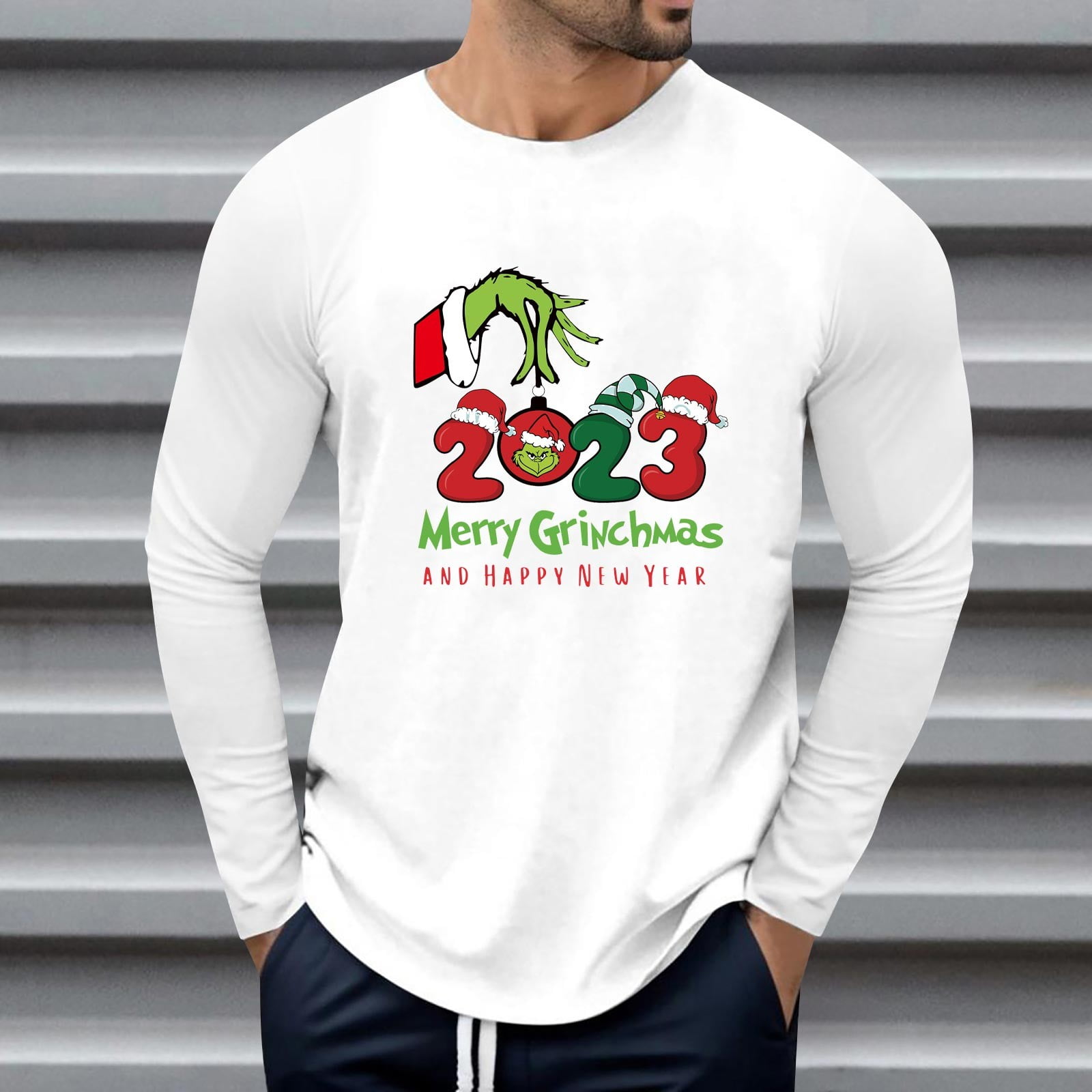 Christmas Grinch Shirt Men Merry Christmas Grinchs Sweatshirt for Men ...