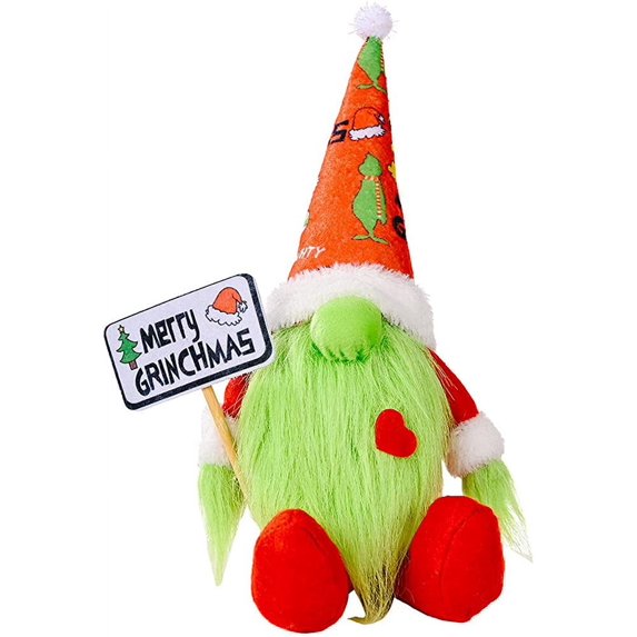 Grinch Sitting Green Grinch Plush Toy - Walmart.com