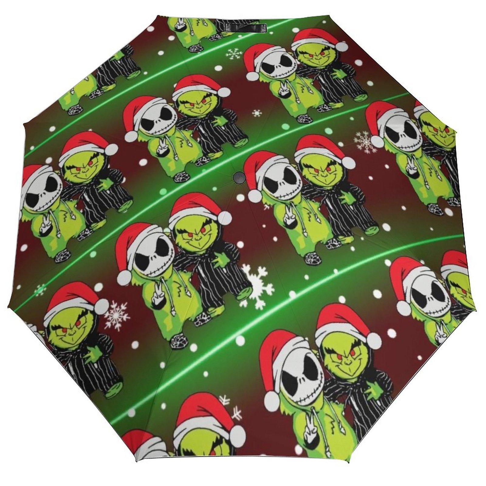 Grinch Skeleton Man Umbrella,Kids Umbrella Automatic Open Umbrella ...