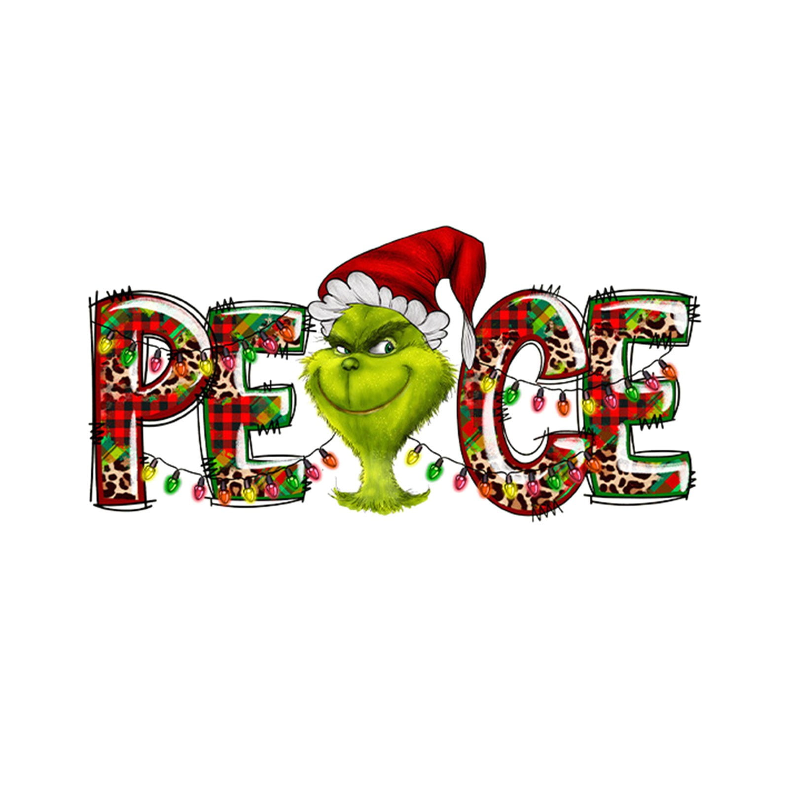 Grinch Stickers, Christmas Iron On Transfer Heat Transfer Design ...