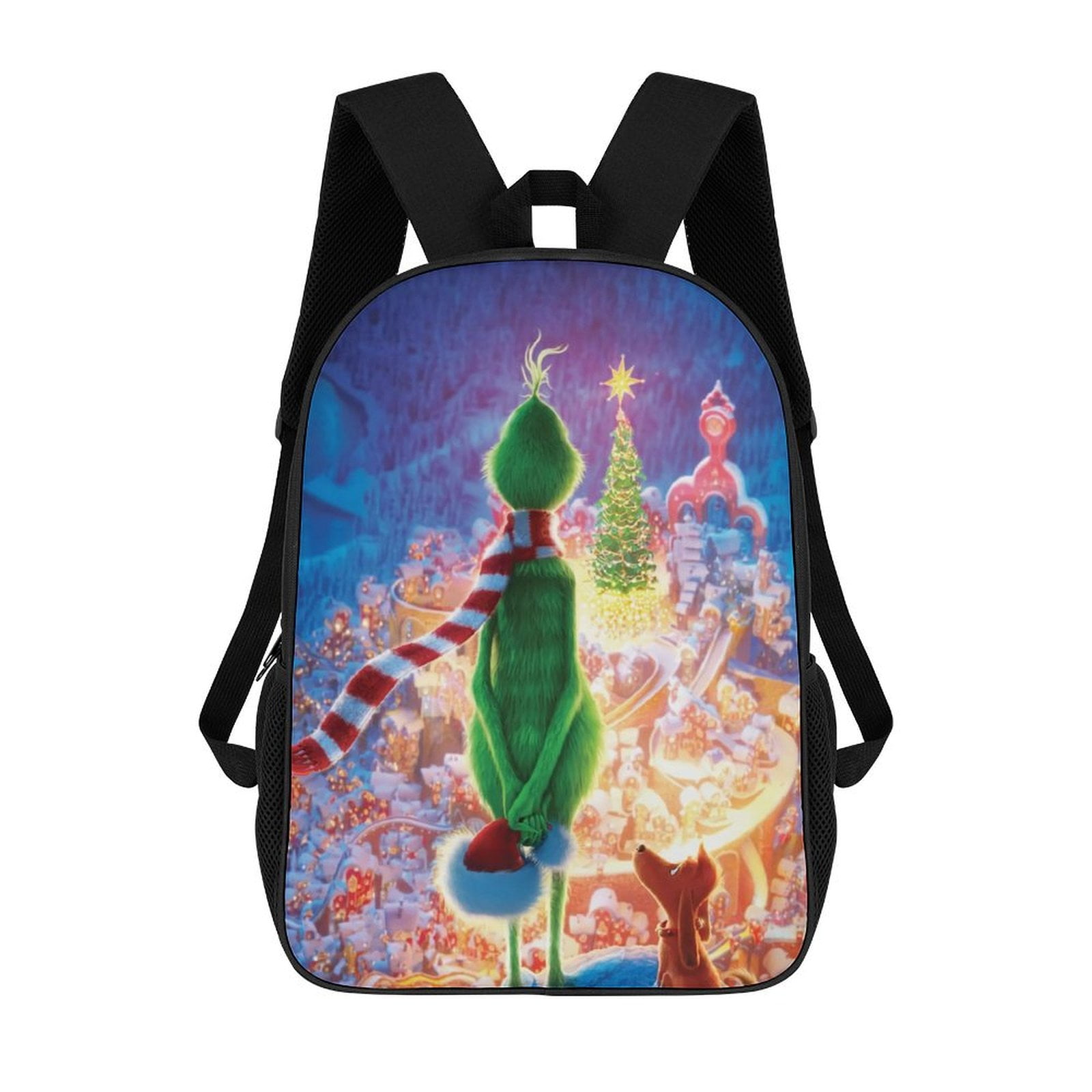How The Grinch Stole Christmas 17 Inch Large Capacity Backpack,casual ...
