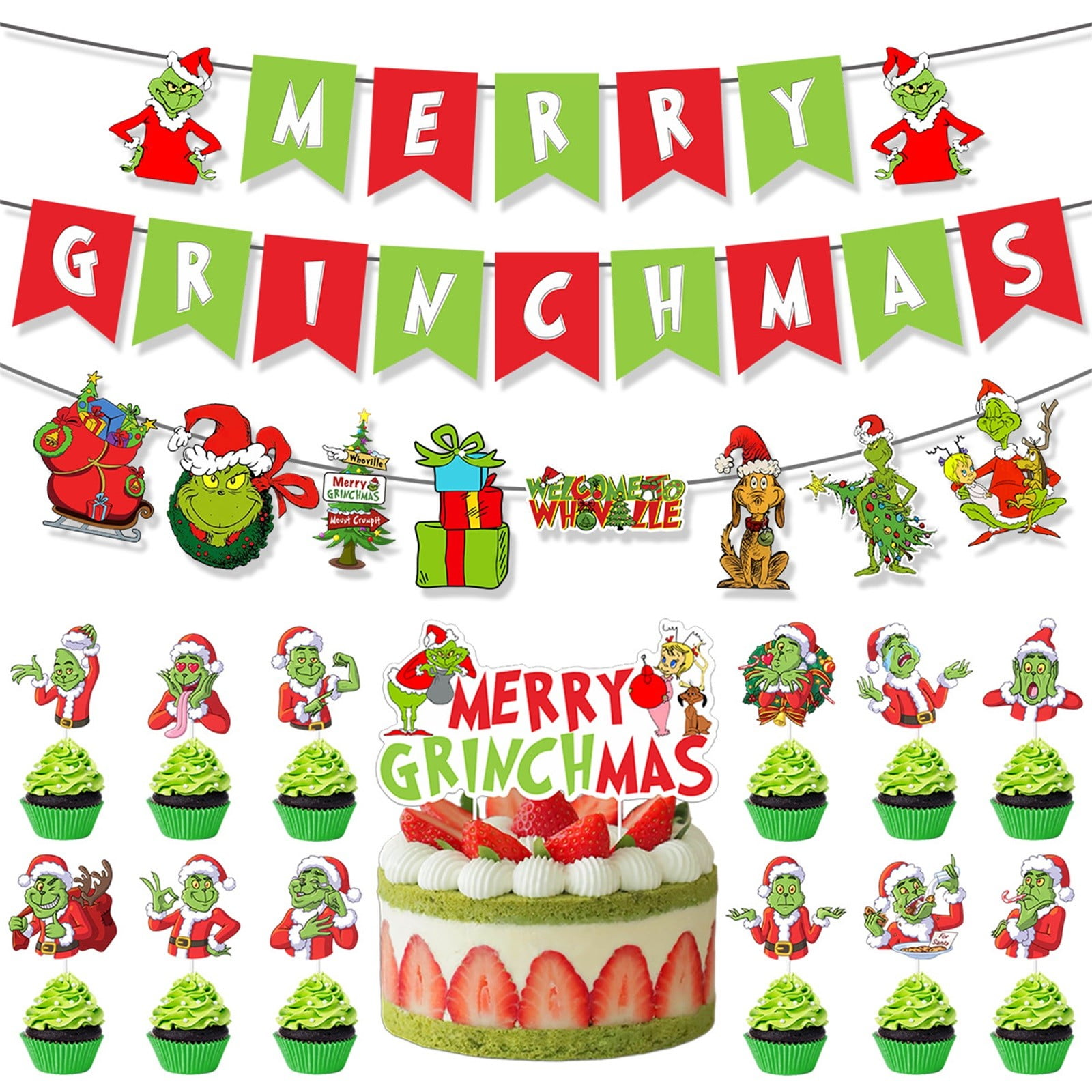 How the Grinch Stole Christmas Clearance 2024, Christmas Garland Arch ...