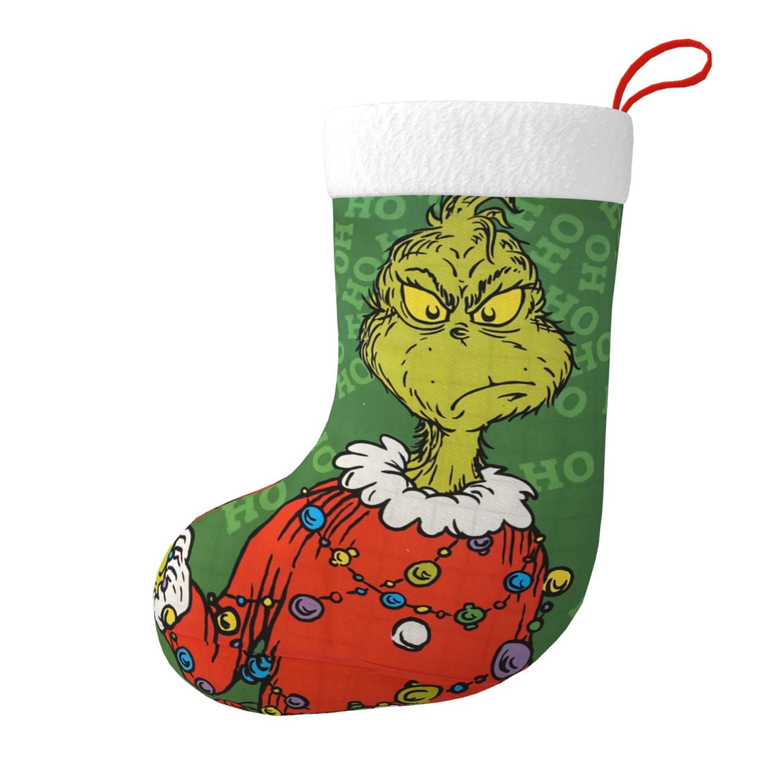How The Grinch Stole Christmas Collection Green Christmas Stocking 18 ...