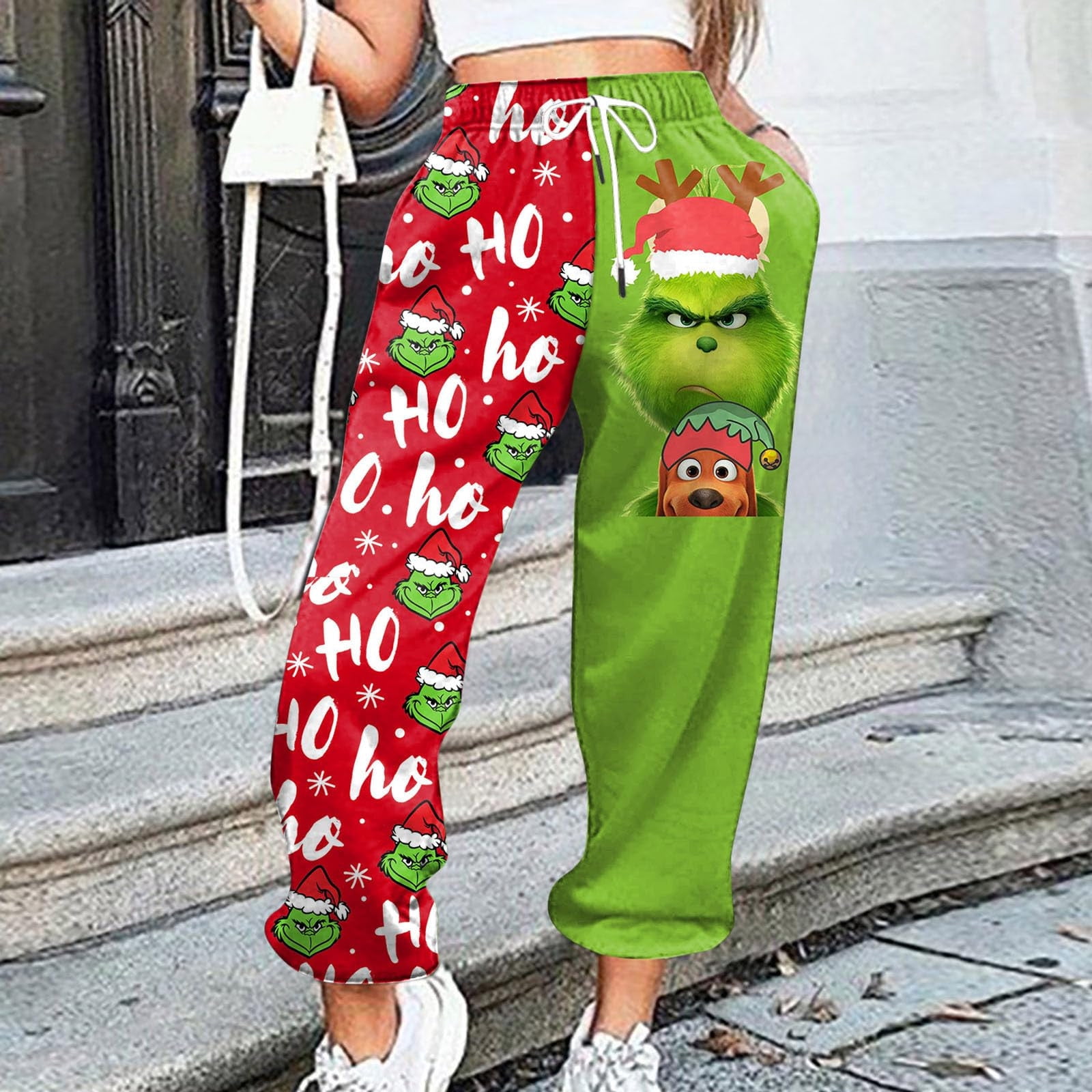 Grinch Sweatpants Christmas Sweatpants for Womens Ladies Joggers ...