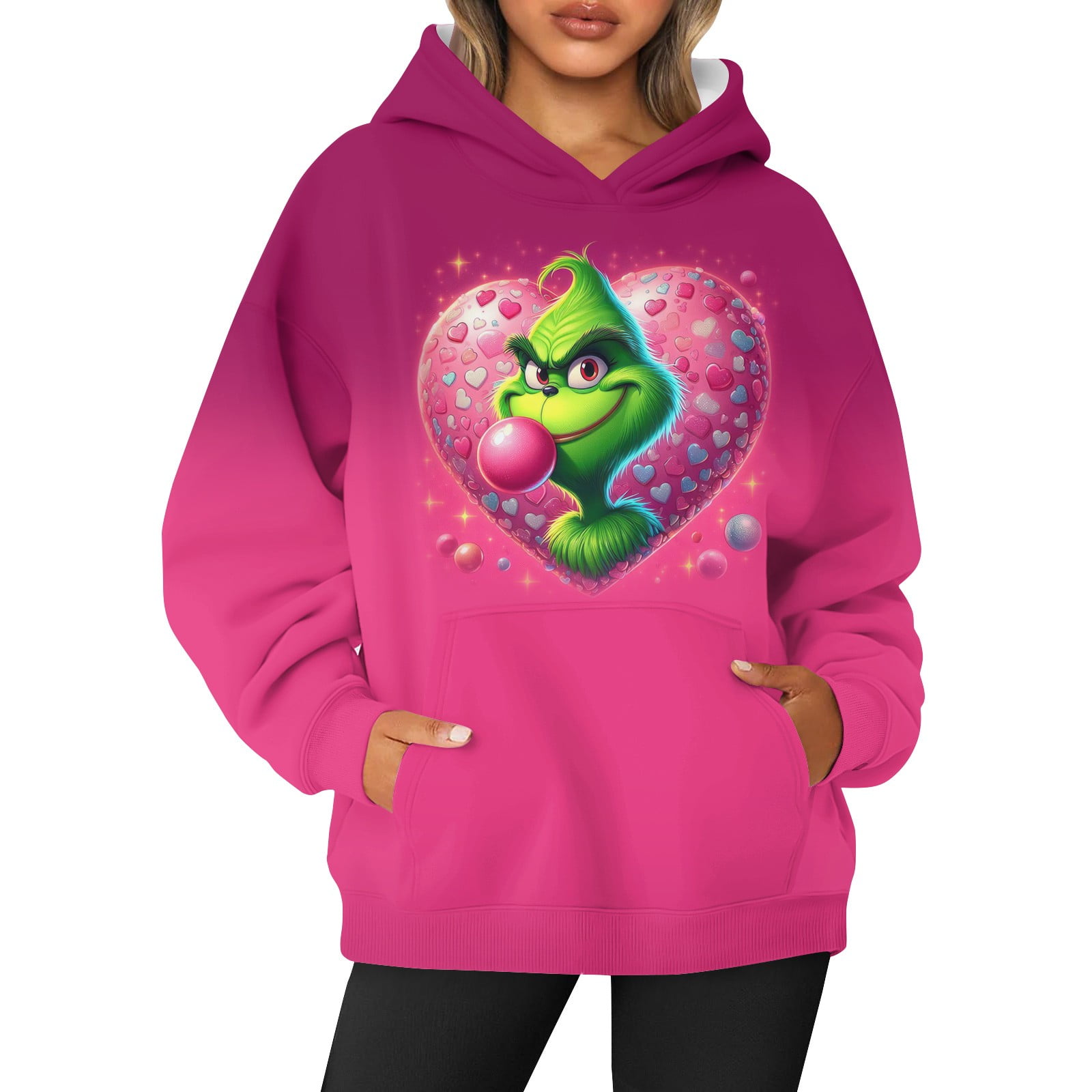 Grinch Sweatshirt,Grinch Hoodie Women,Grinch Apparel,Fall Clothes for ...