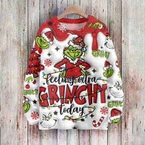 Ugly Sweater Girls Grinch