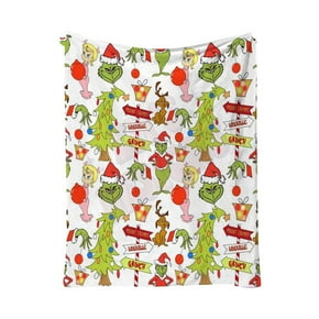 Grinch Throw Blanket