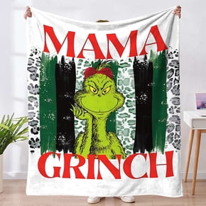 Grinch Throw Blanket