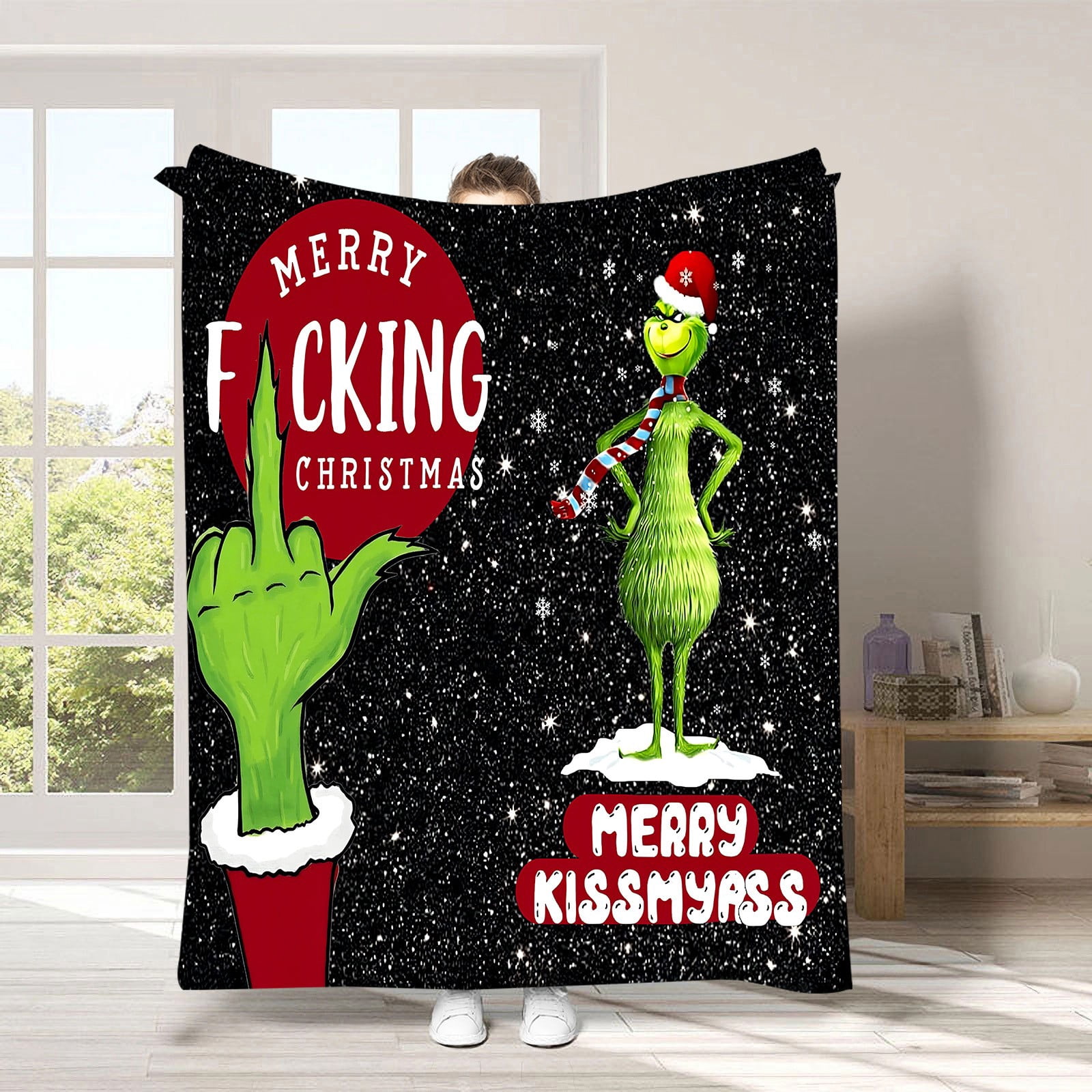 Grinch Throw Blanket,Grinch Christmas Throw Blanket - Christmas Blanket ...