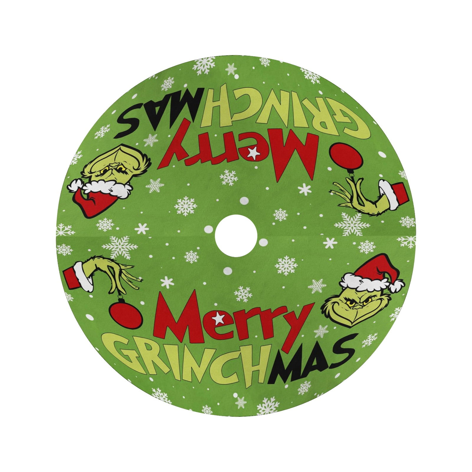 Grinch Tree Skirt, Grinch Christmas Tree Skirt, Christmas Tree Mat ...