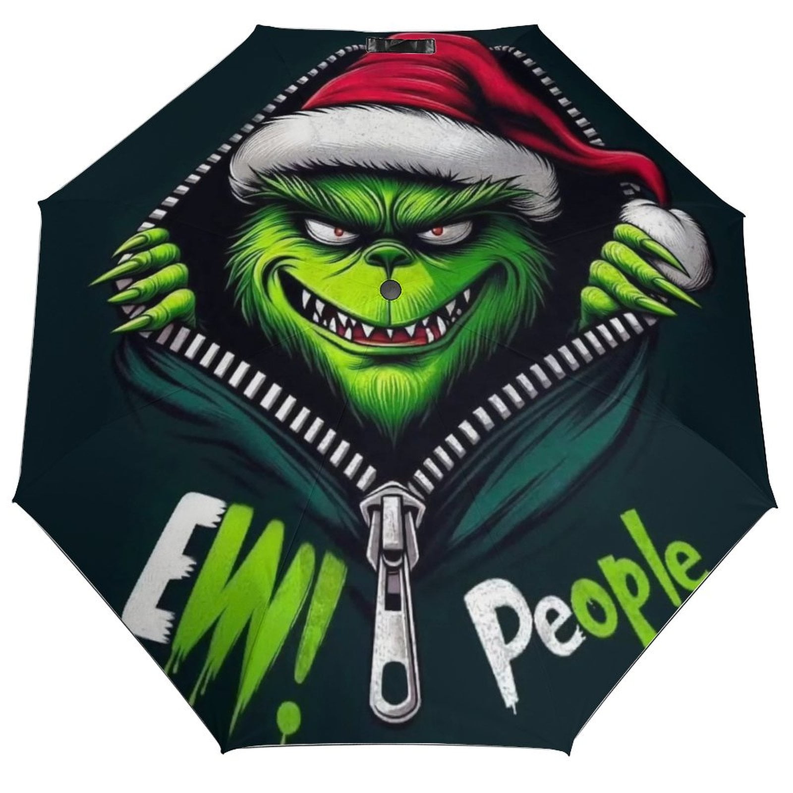 Grinch Umbrella,Inverted Umbrella - Large Windproof for Rain & Sun ...