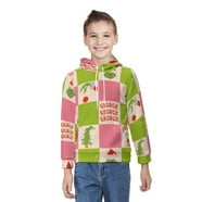 Harley-Davidson Girls' Pink Glitter Skull Hoodie, Little Girls Size 5 - Walmart.com