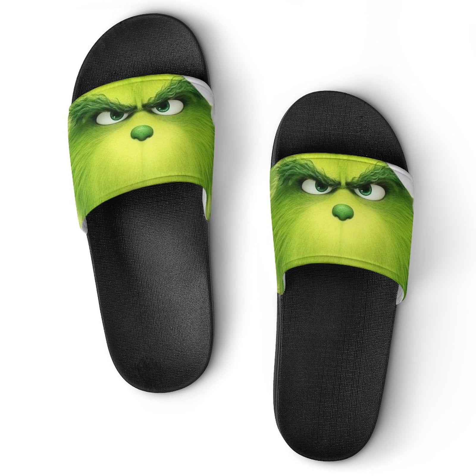 Grinch Wallpaper Slide Sandals for Women Men,Ultra Comfort Slippers ...