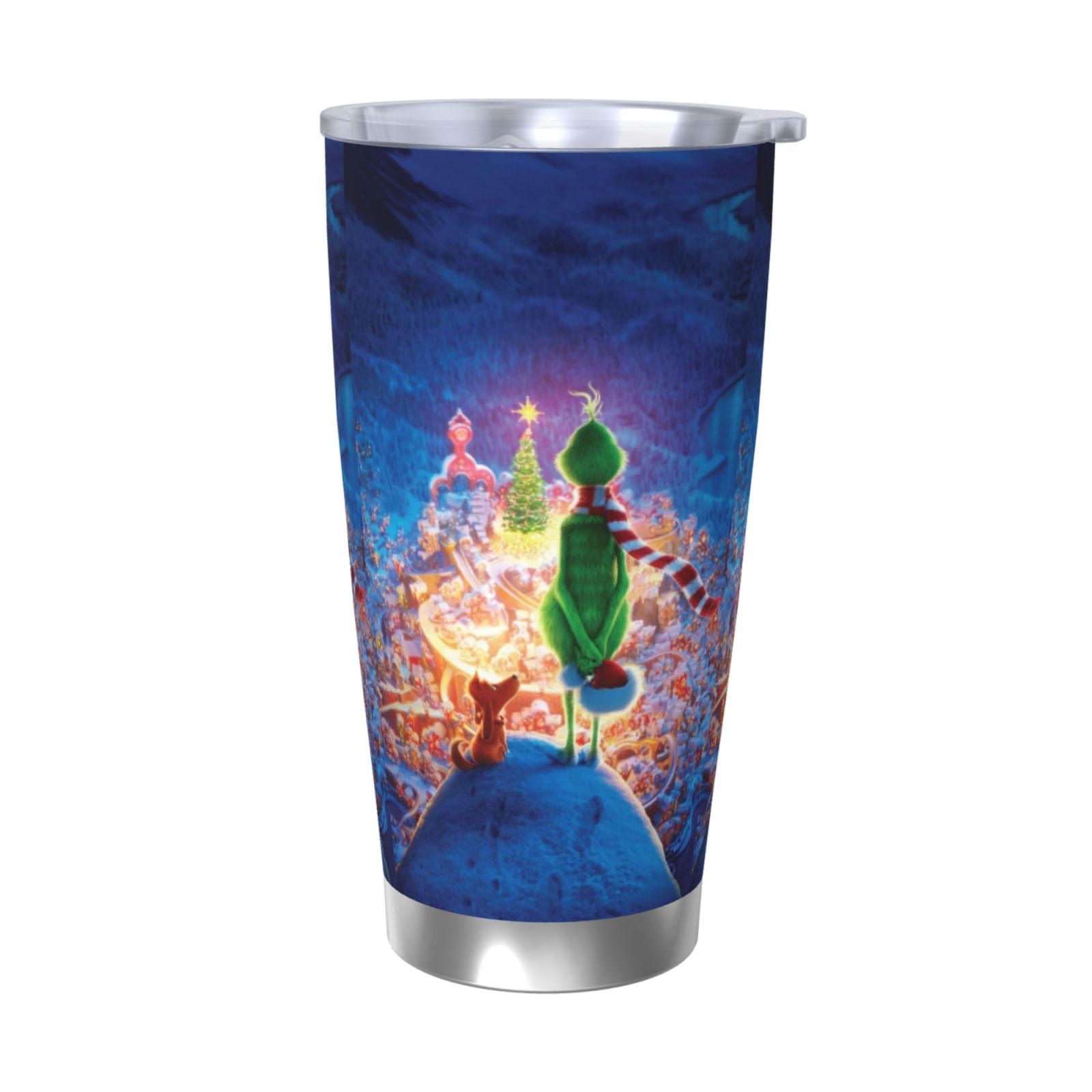 The Grinch Water Bottle 20oz Stainless Steel Vacuum Insulated Tumbler ...