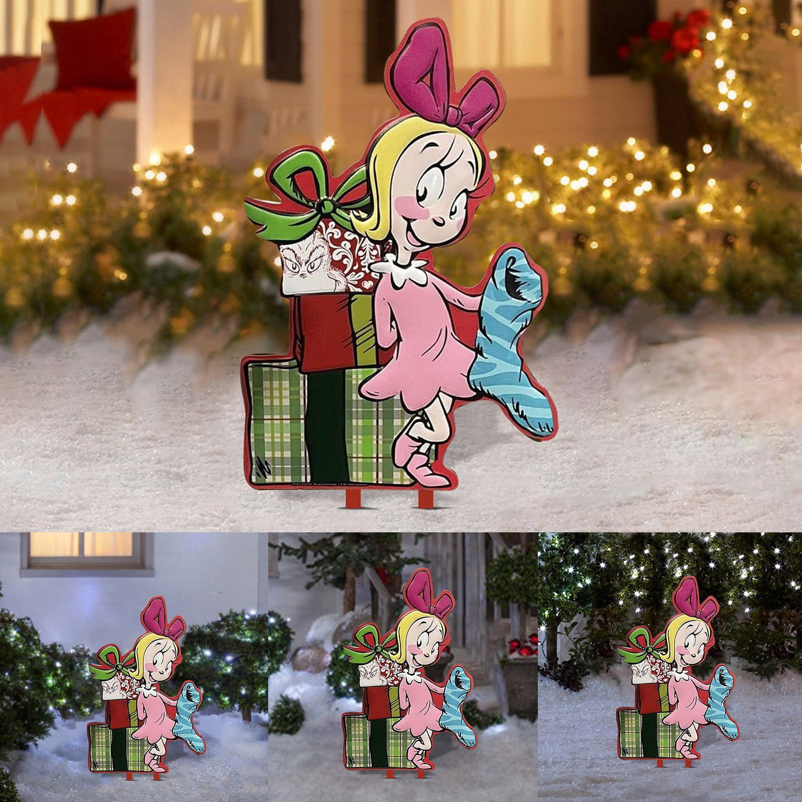 Grinch Yard Stakes Christmas, Grinch Yard Sign Christmas Yard ...