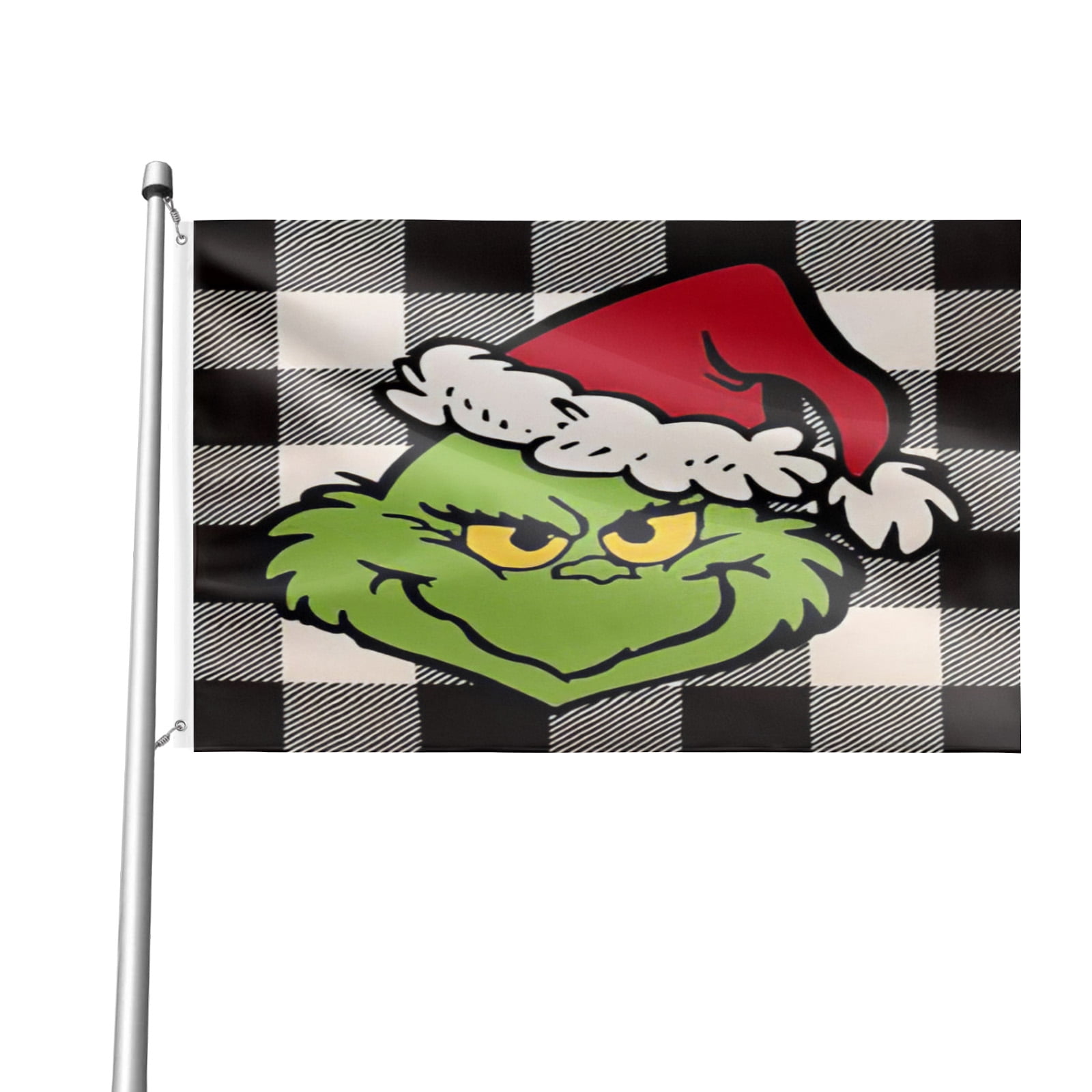 Grinch double-sided 3x5 foot Christmas flag Christmas background ...