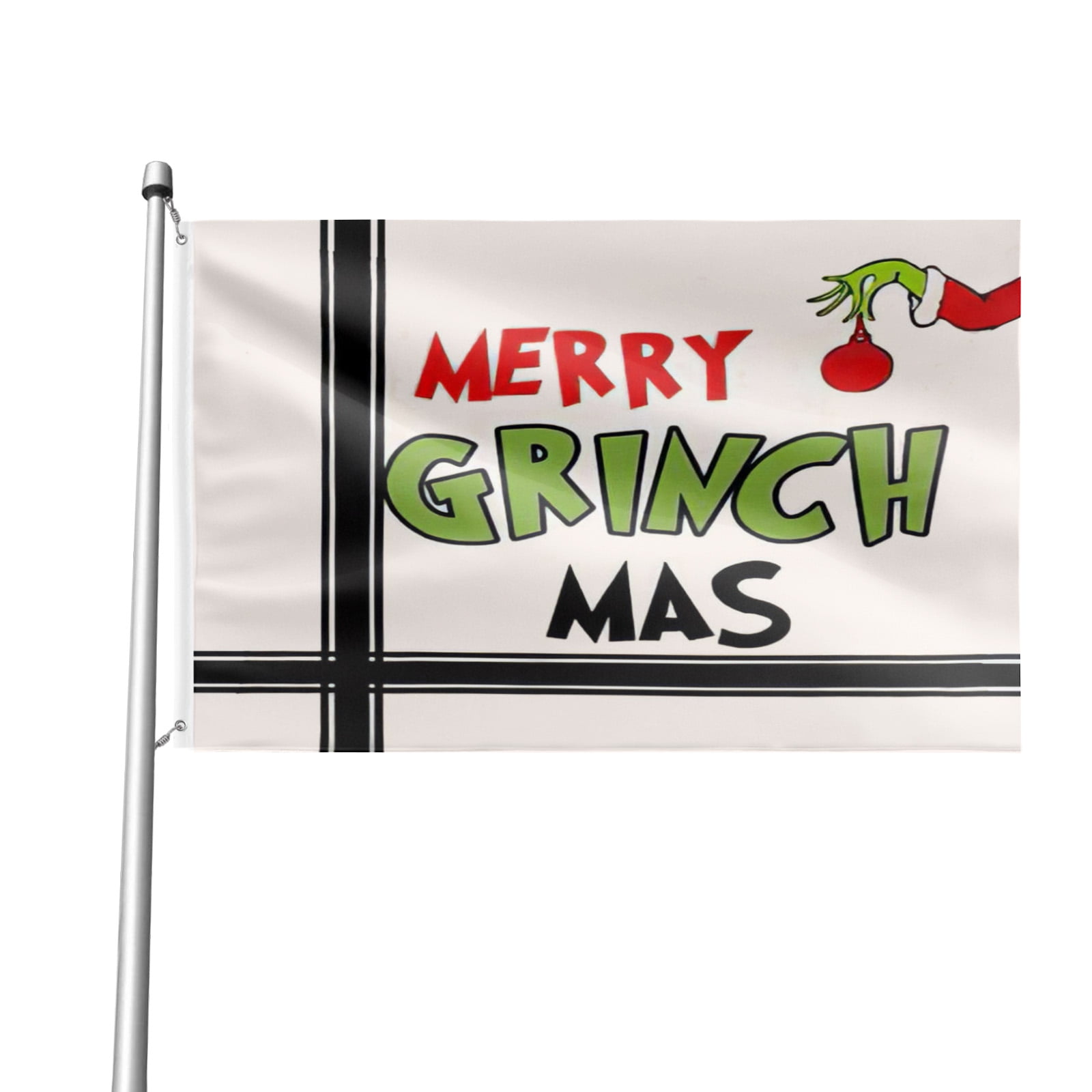 Grinch double-sided 3x5 foot Christmas flag Christmas background ...